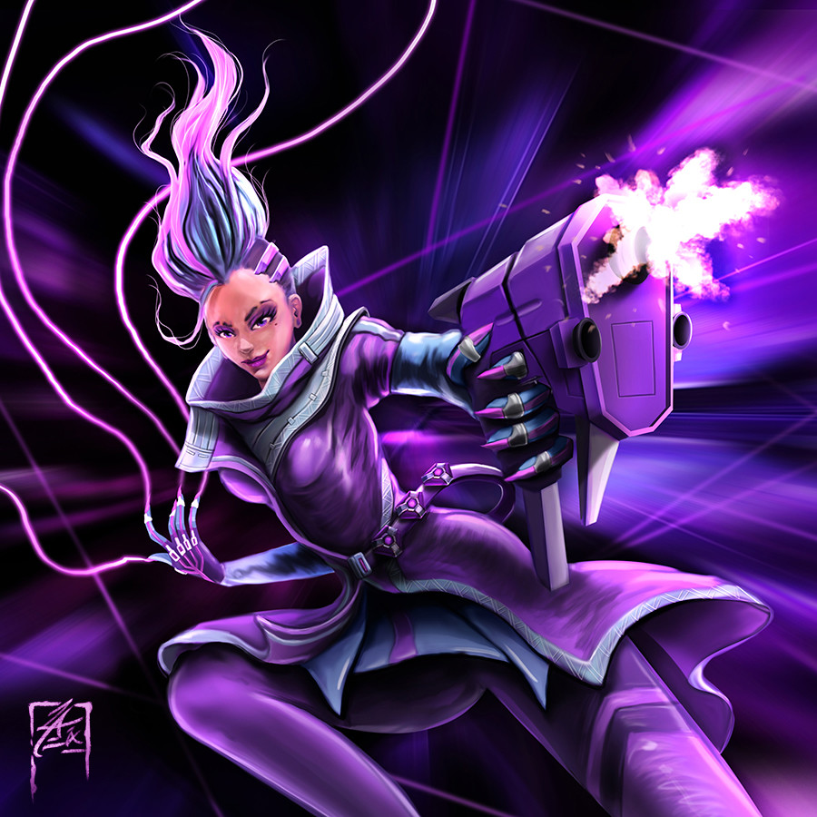 ArtStation - Sombra Fan Art
