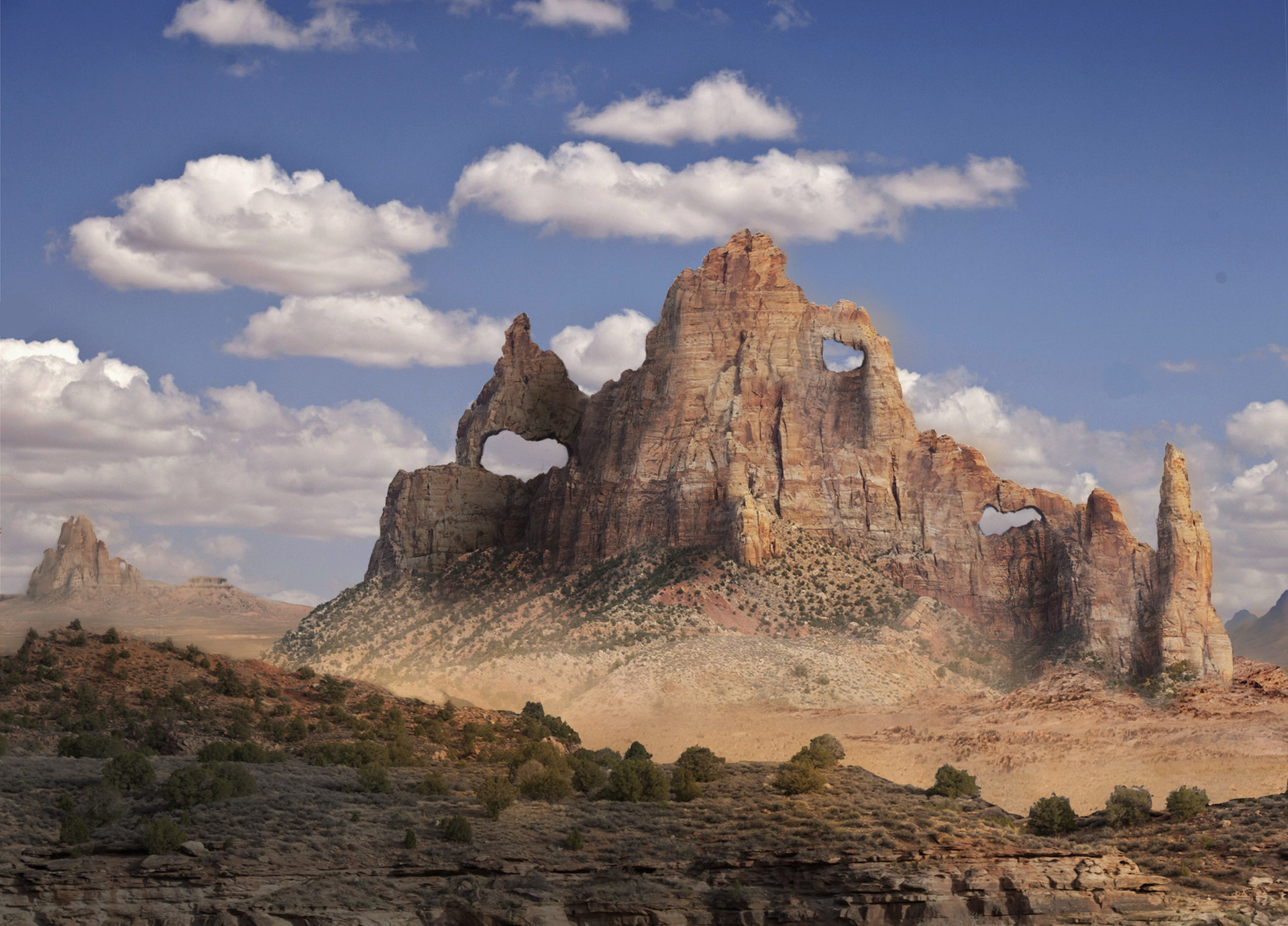 ArtStation - Hero Mountain