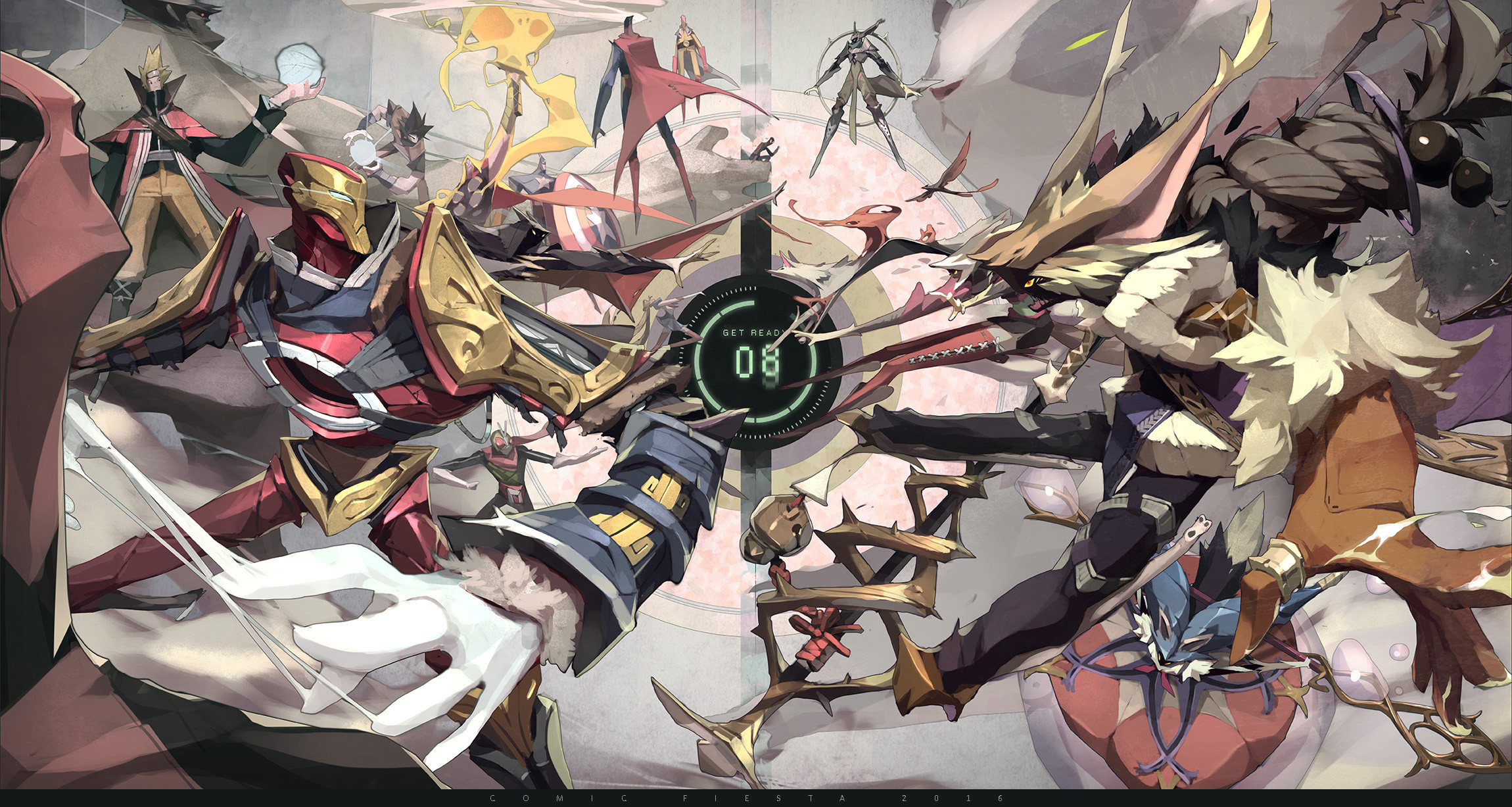 kudaman art - Comic Fiesta Countdown