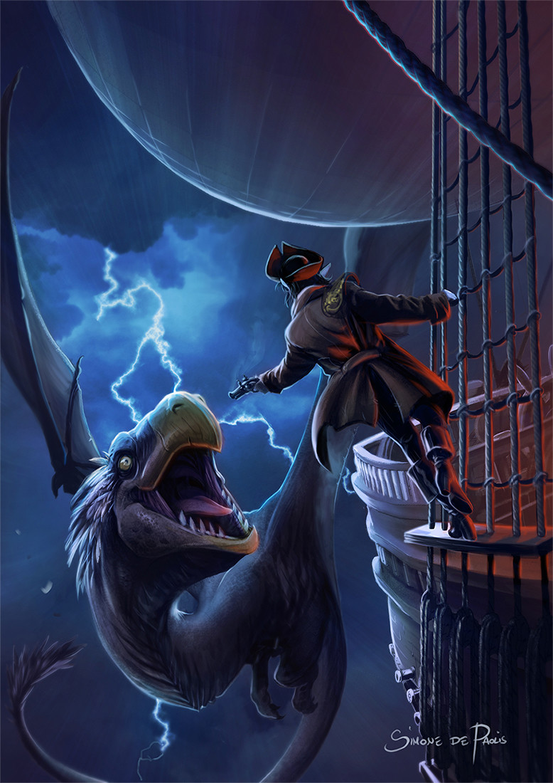 ArtStation - Sky fight