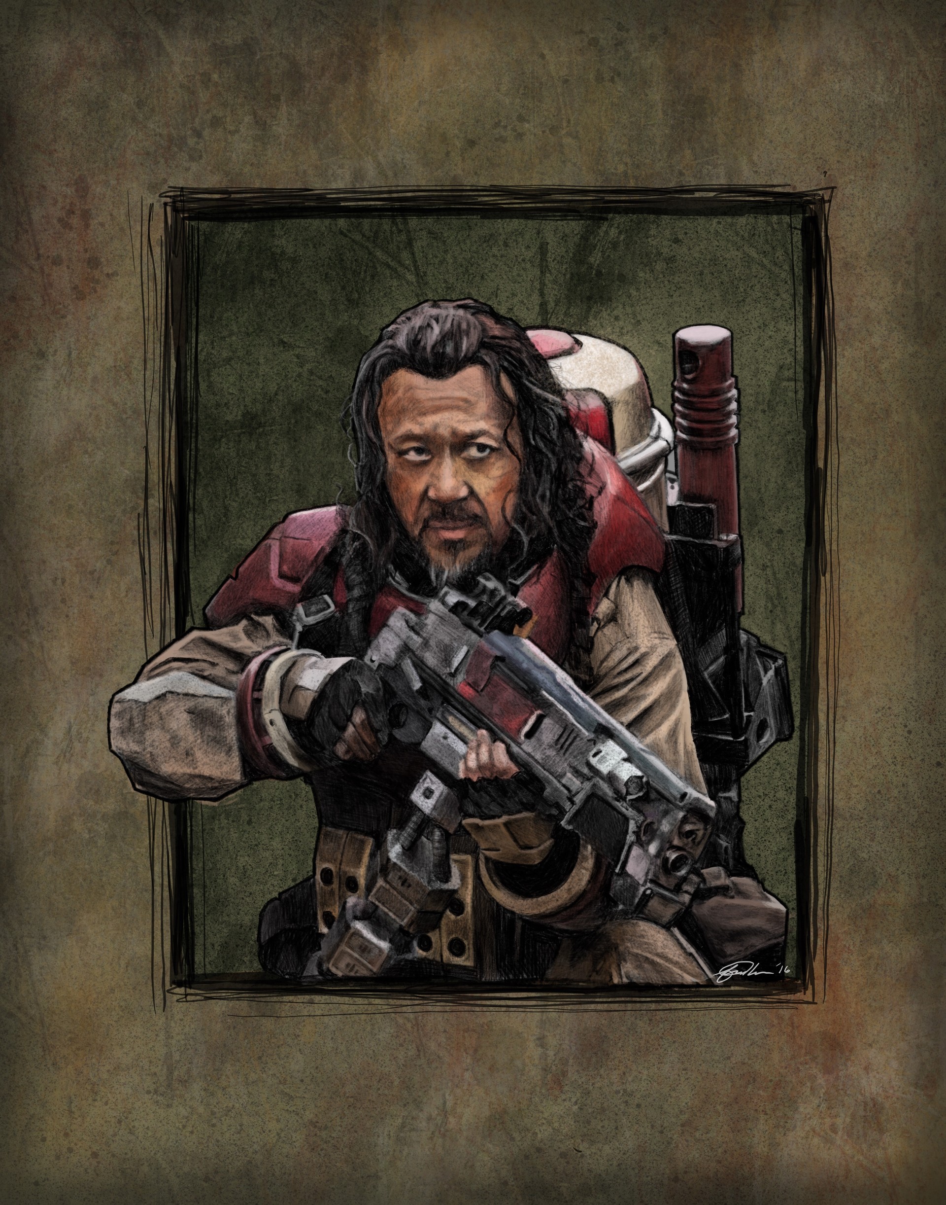 ArtStation - Baze Malbus Rogue One