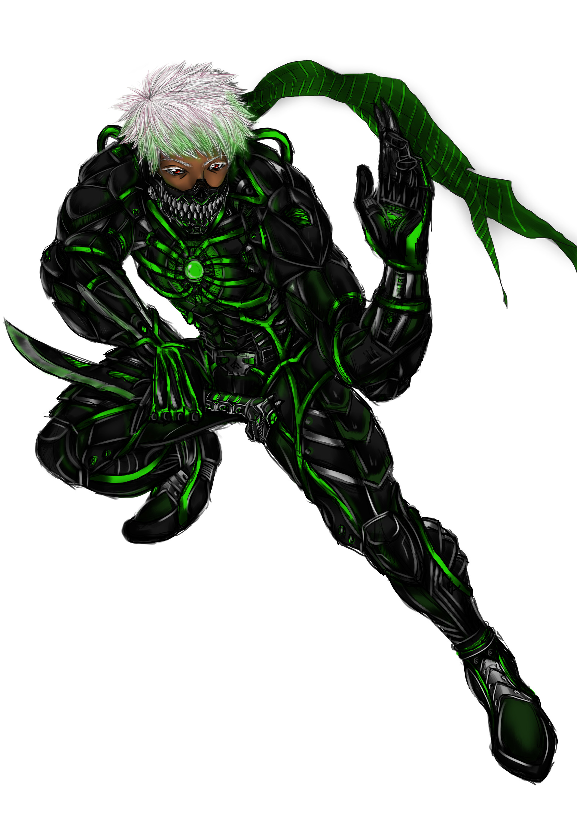 Shanly Alvionico Febrilian - Redesign Character "Panji Tengkorak"