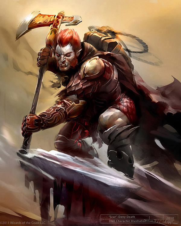 ArtStation - Deny Death Scar