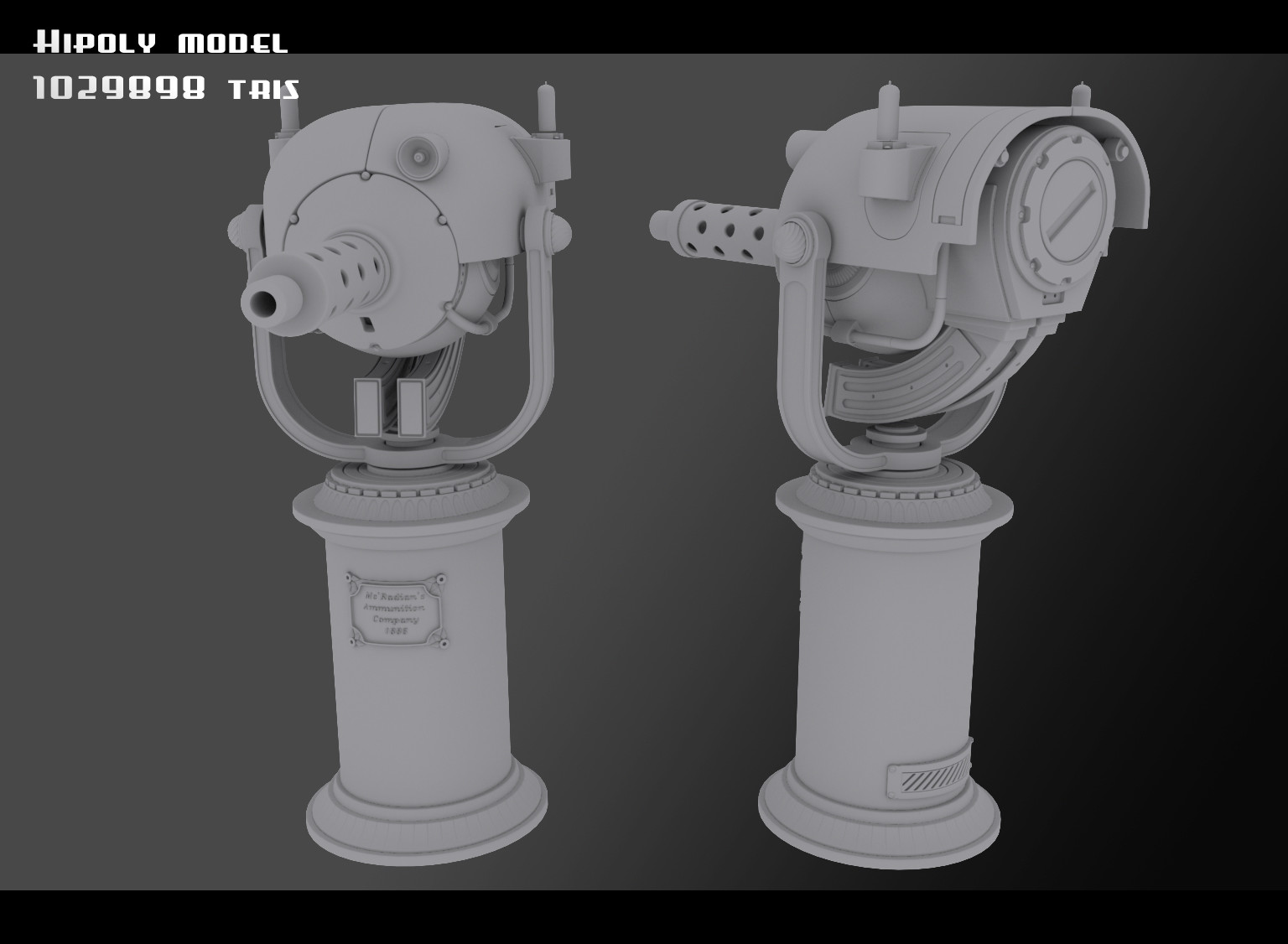 Sergey Kozyrev - BioShock Infinite turret