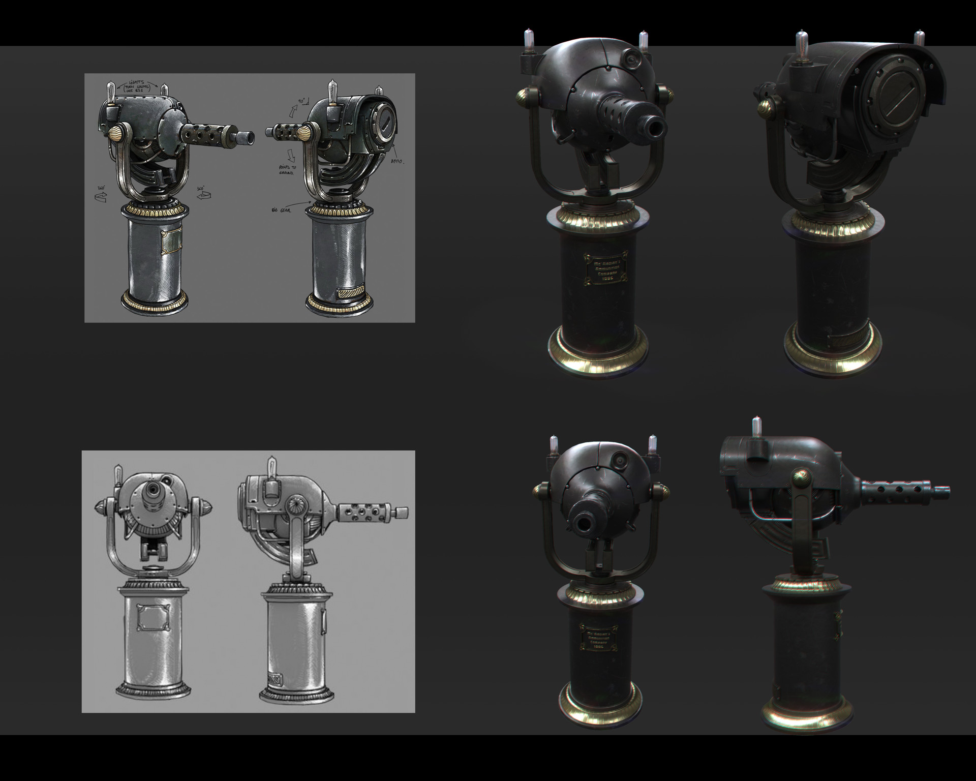 Sergey Kozyrev - BioShock Infinite turret