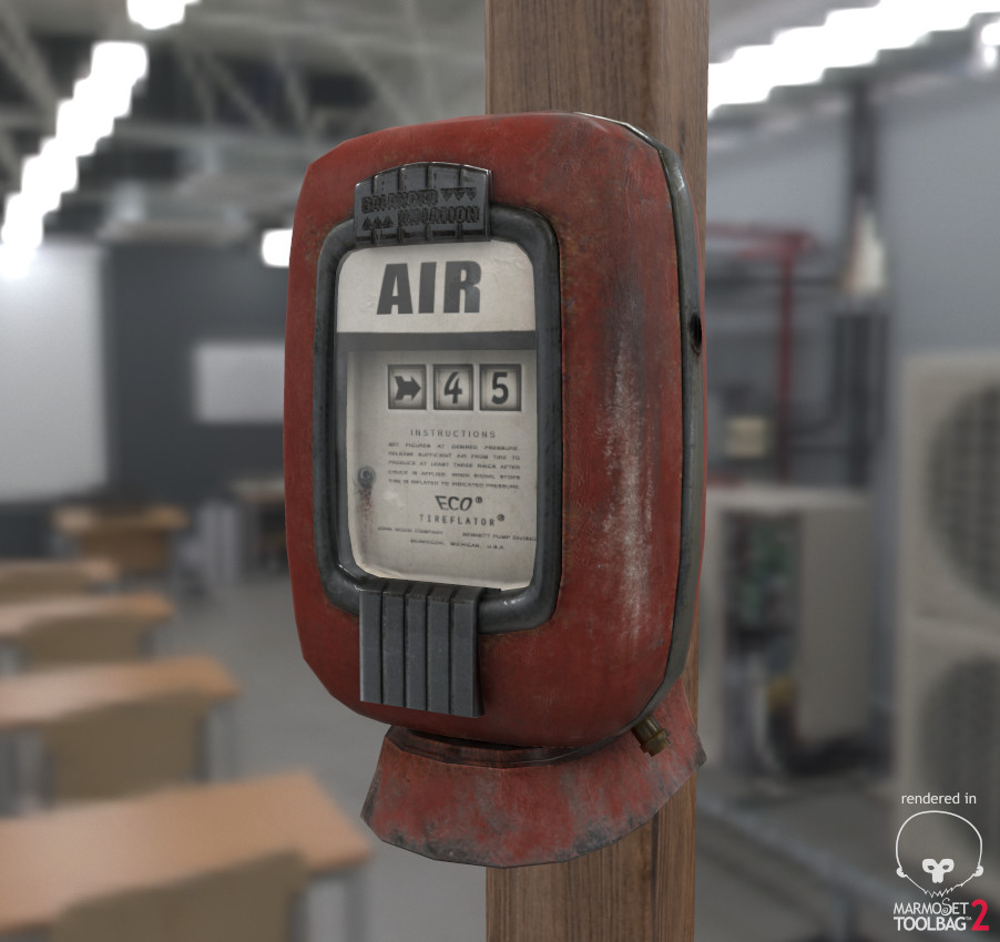 ArtStation - Air Pump/Gauge