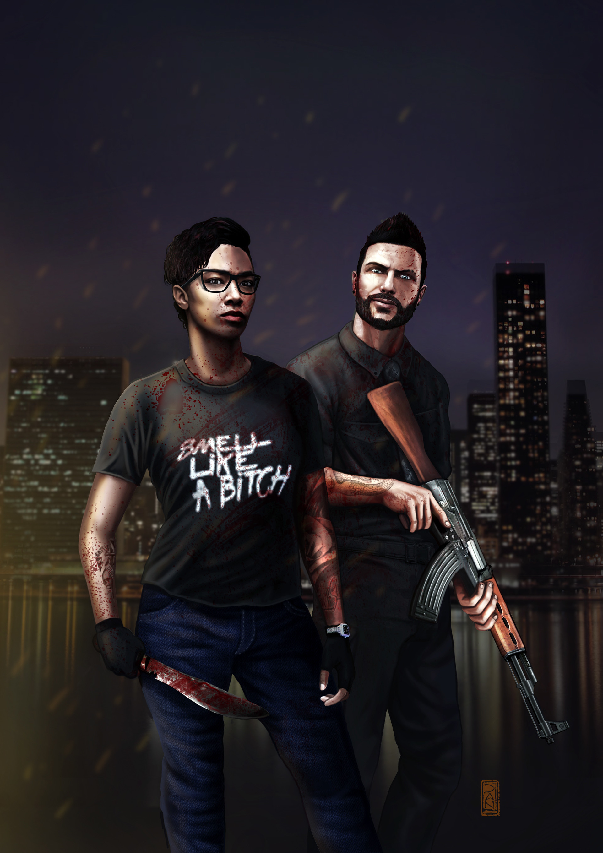 ArtStation - Fanart GTA V Online (Commission)