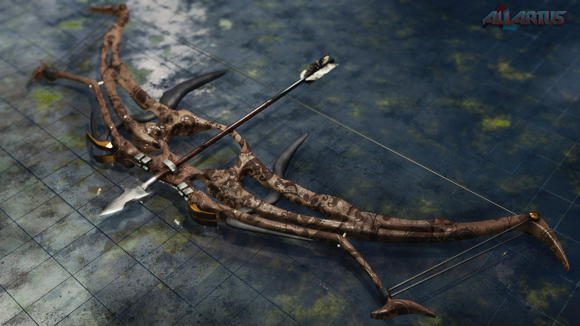 ArtStation - Elven bow