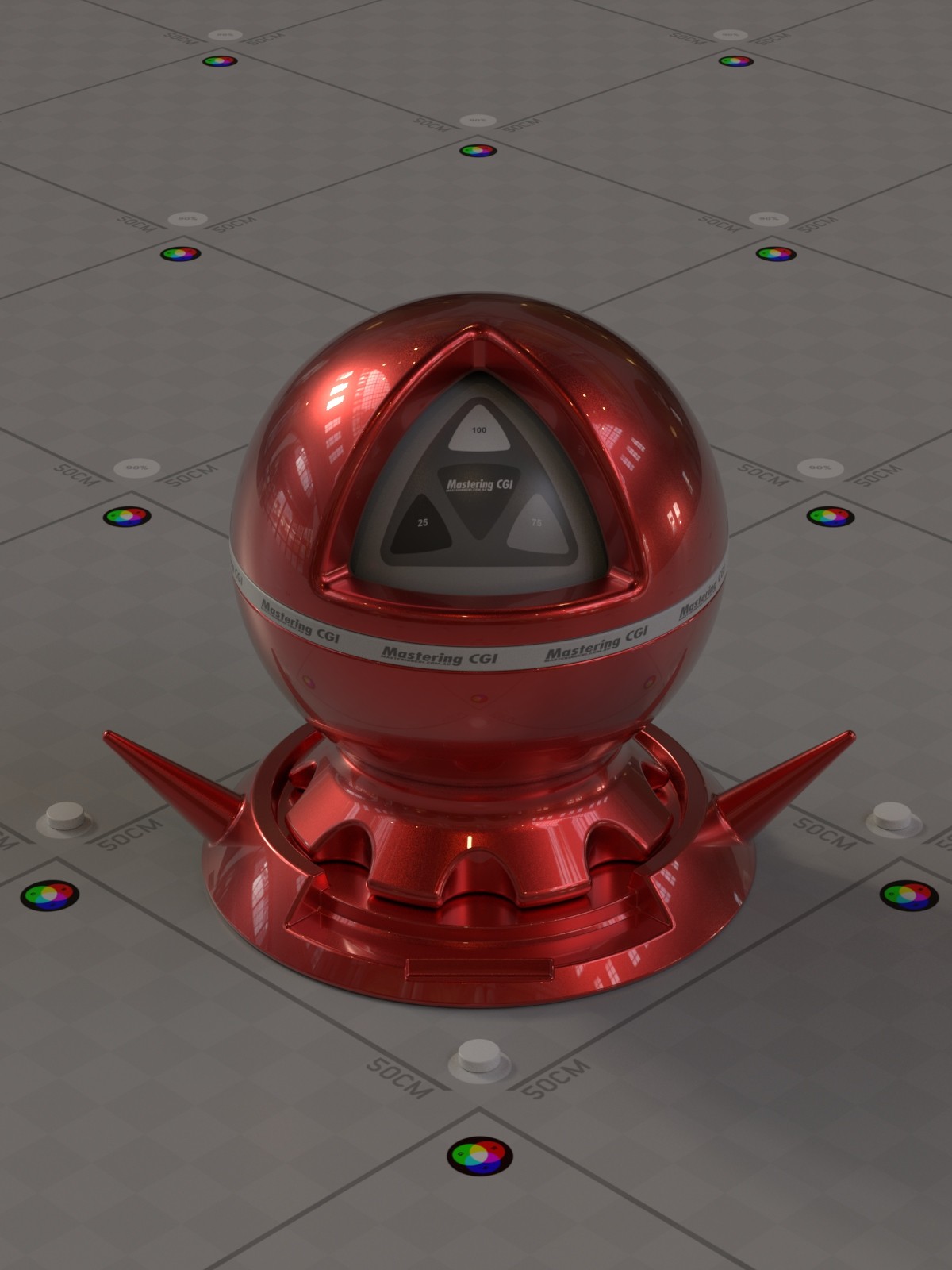 Ertan Irkdas - Grant Warwick's red car paint shader - Recreation with ...