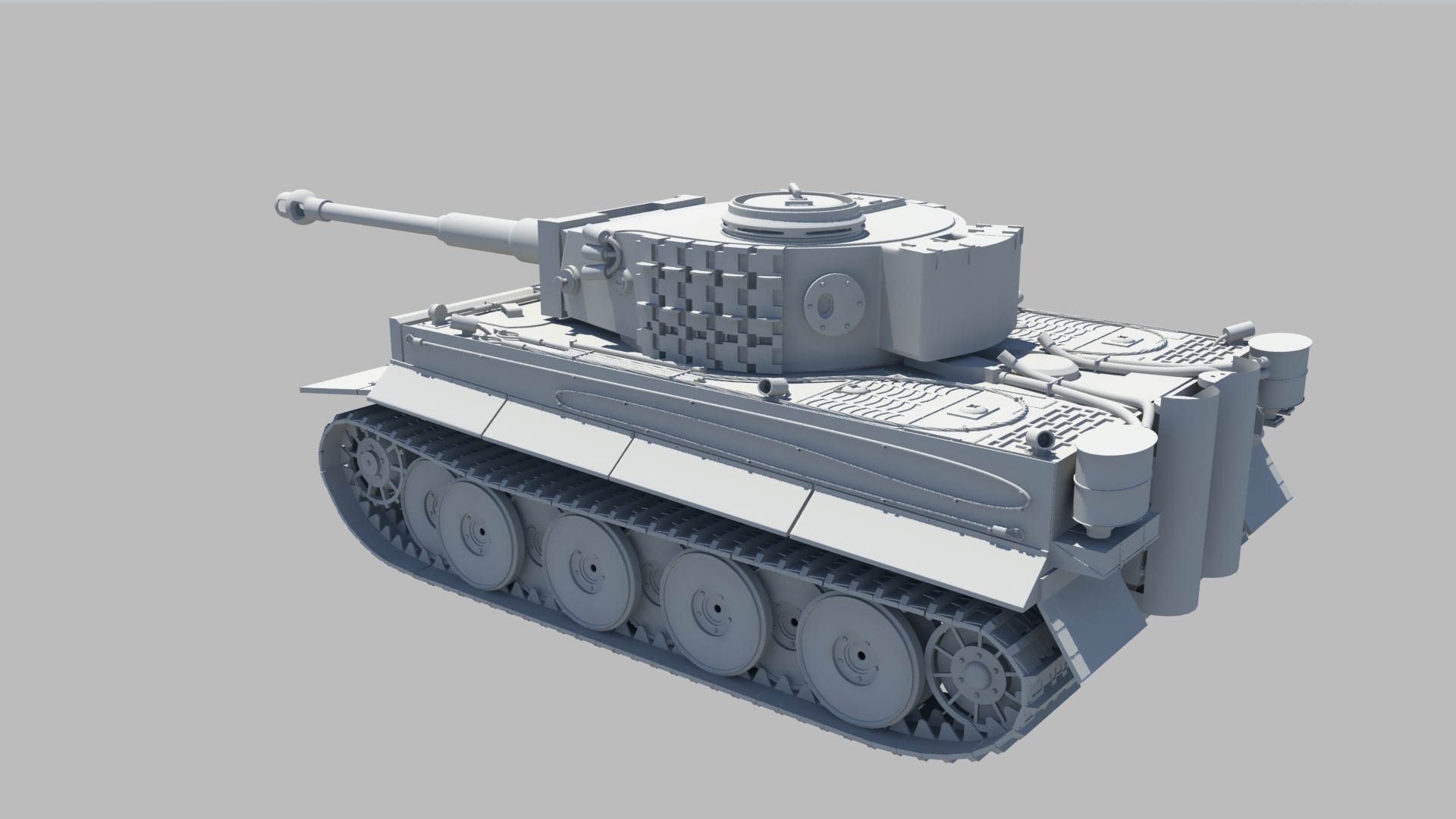 Thinh Vu - Tiger tank model