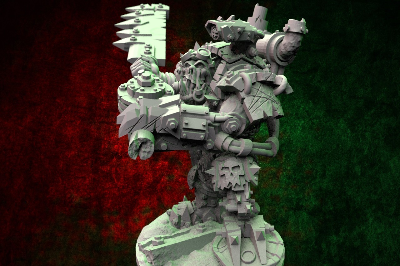ArtStation - ORK Warboss