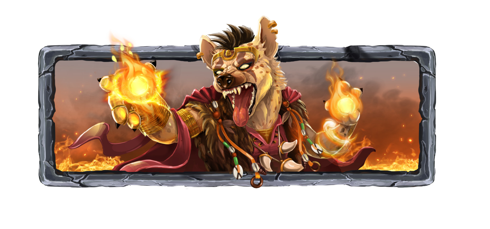 ArtStation - Primal Legends hyena boss