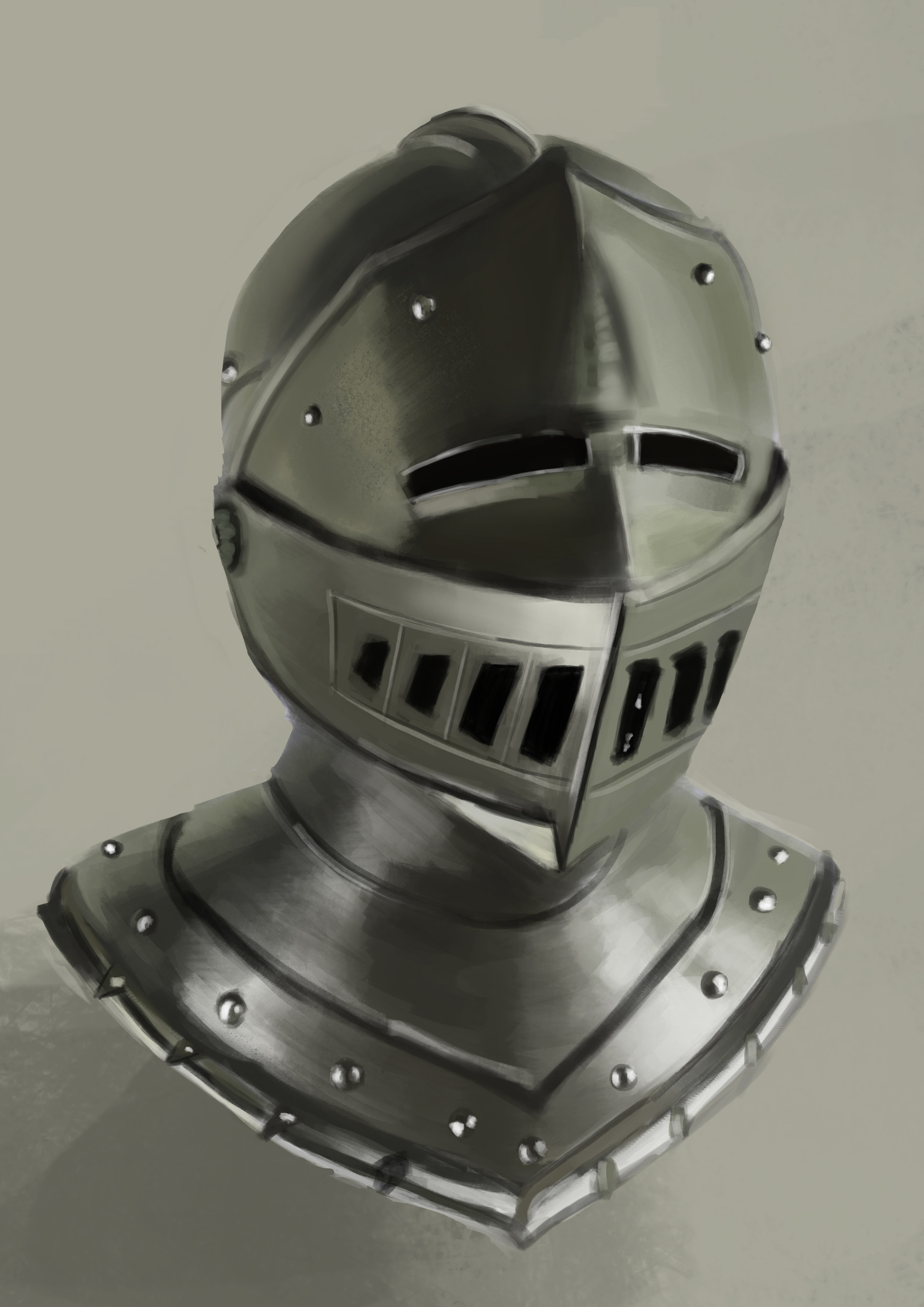 ArtStation - Helmet Study