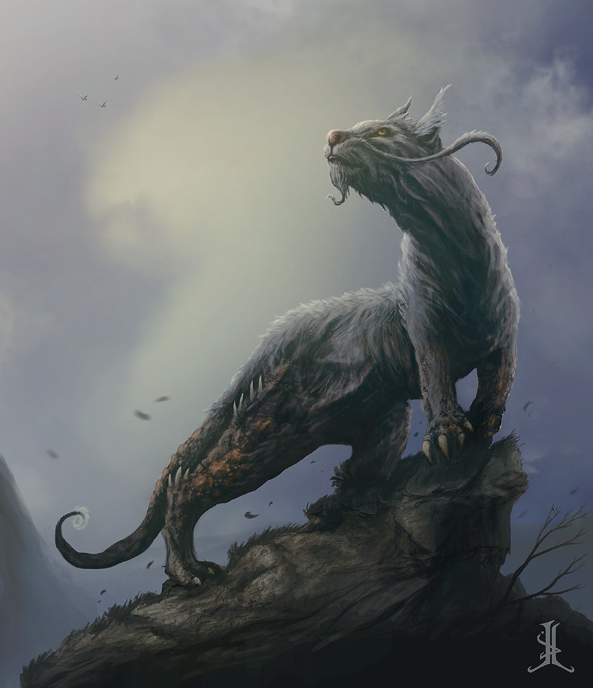 ArtStation - Aspect of the dragon