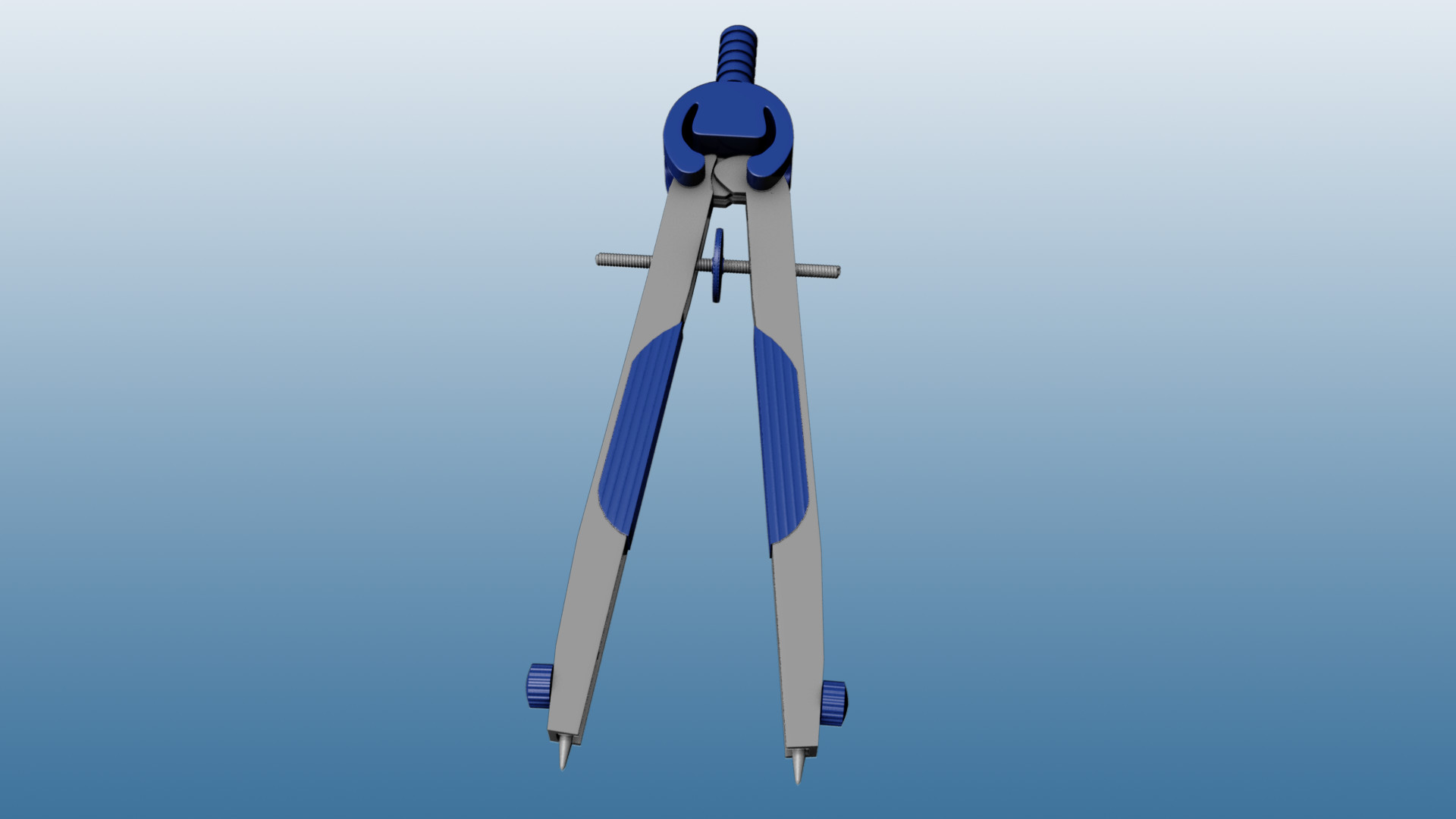 ArtStation - Technical Drawing Compass Prop