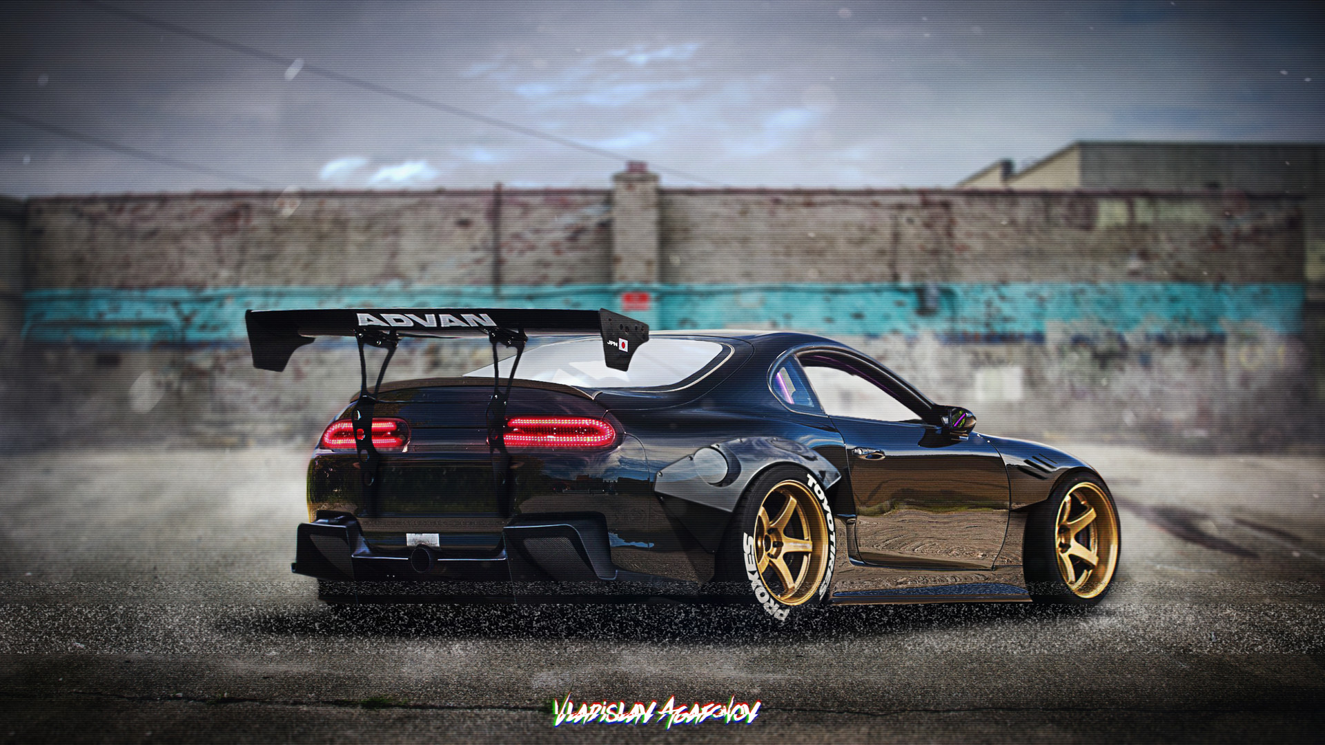 ArtStation - Toyota Supra