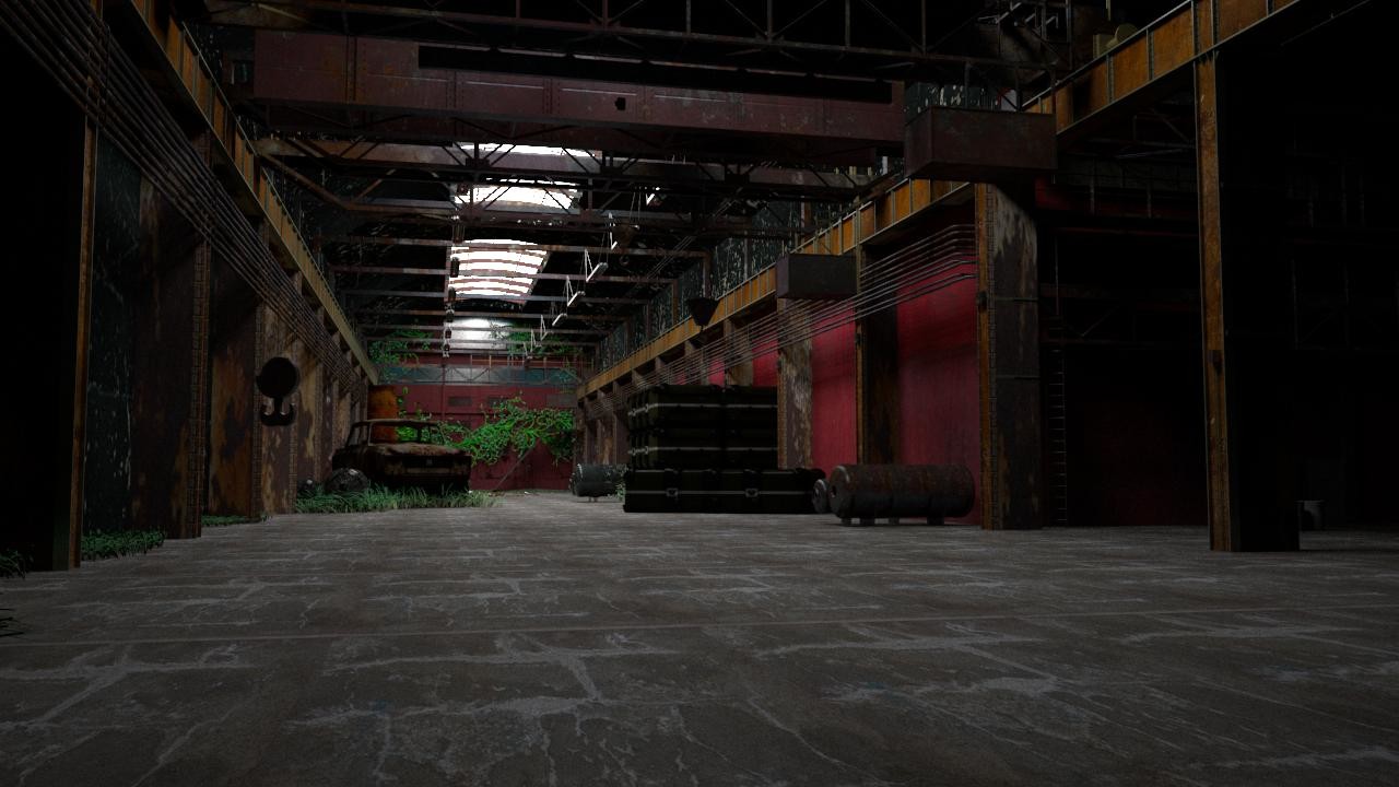 ArtStation - Old Rusty Bunker