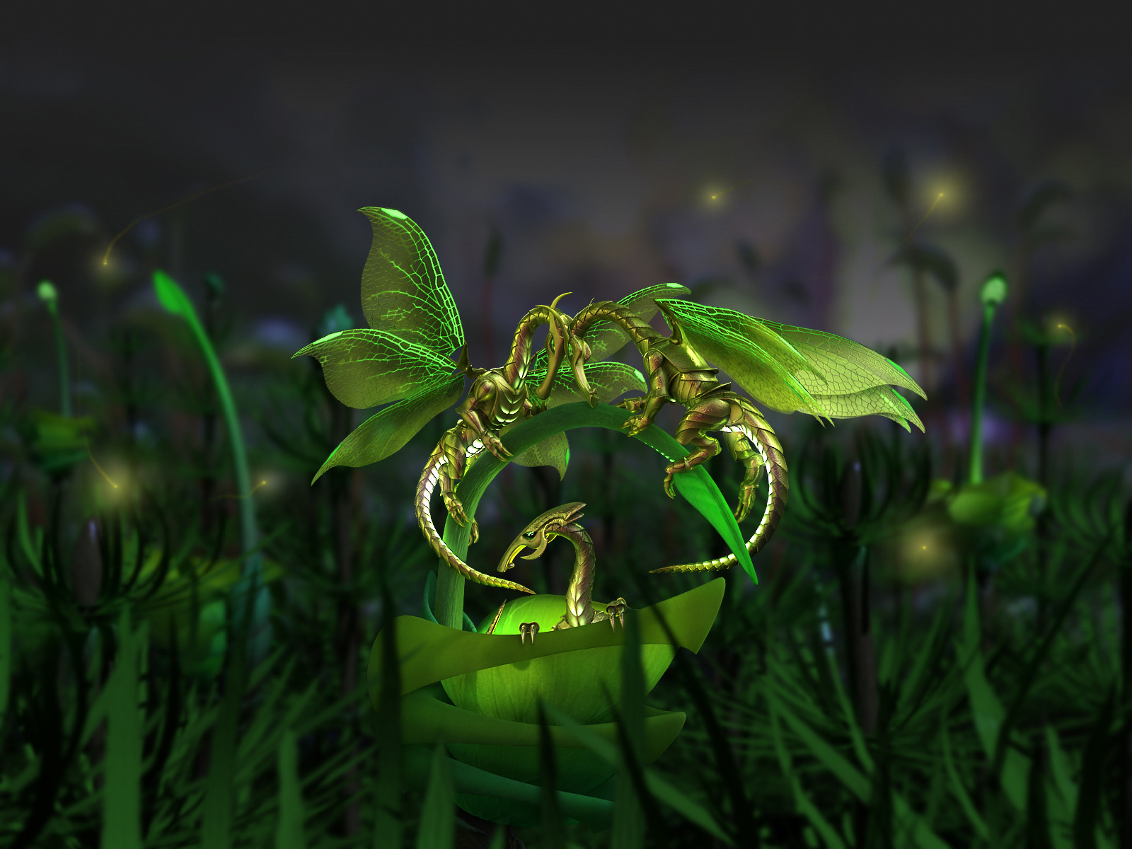 ArtStation - Fireflies