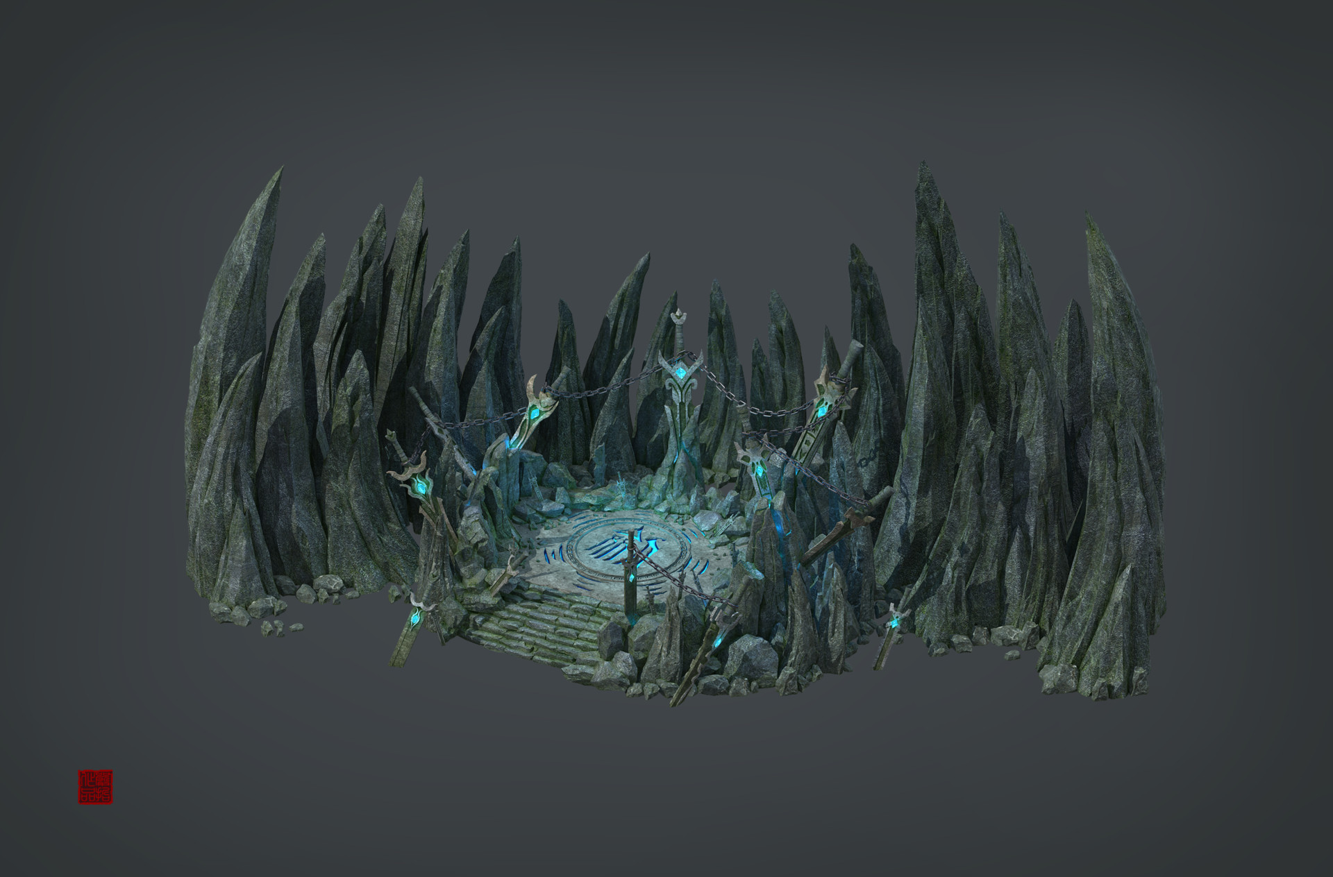 ArtStation - Sword burial