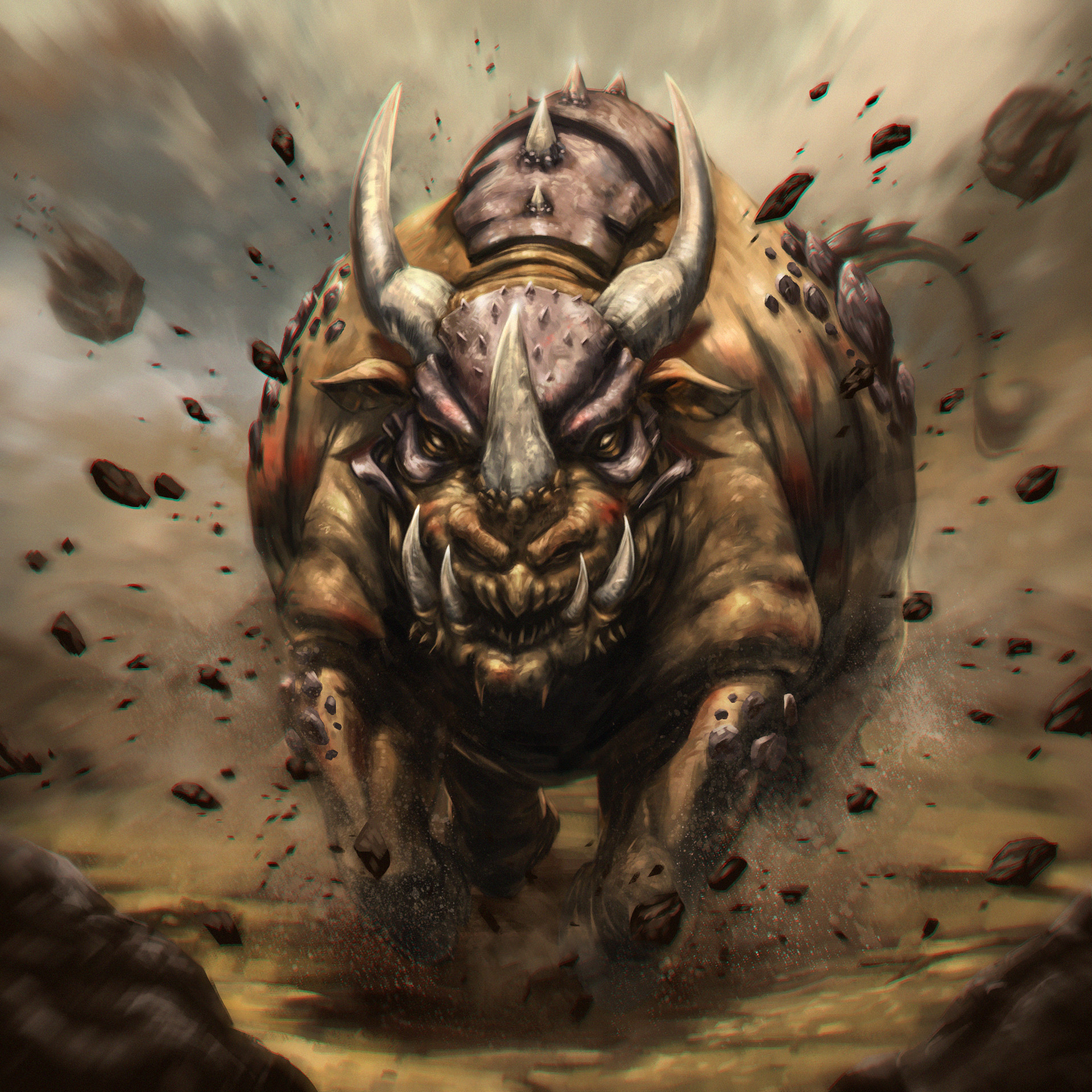 ArtStation - Chasm Rhihorn