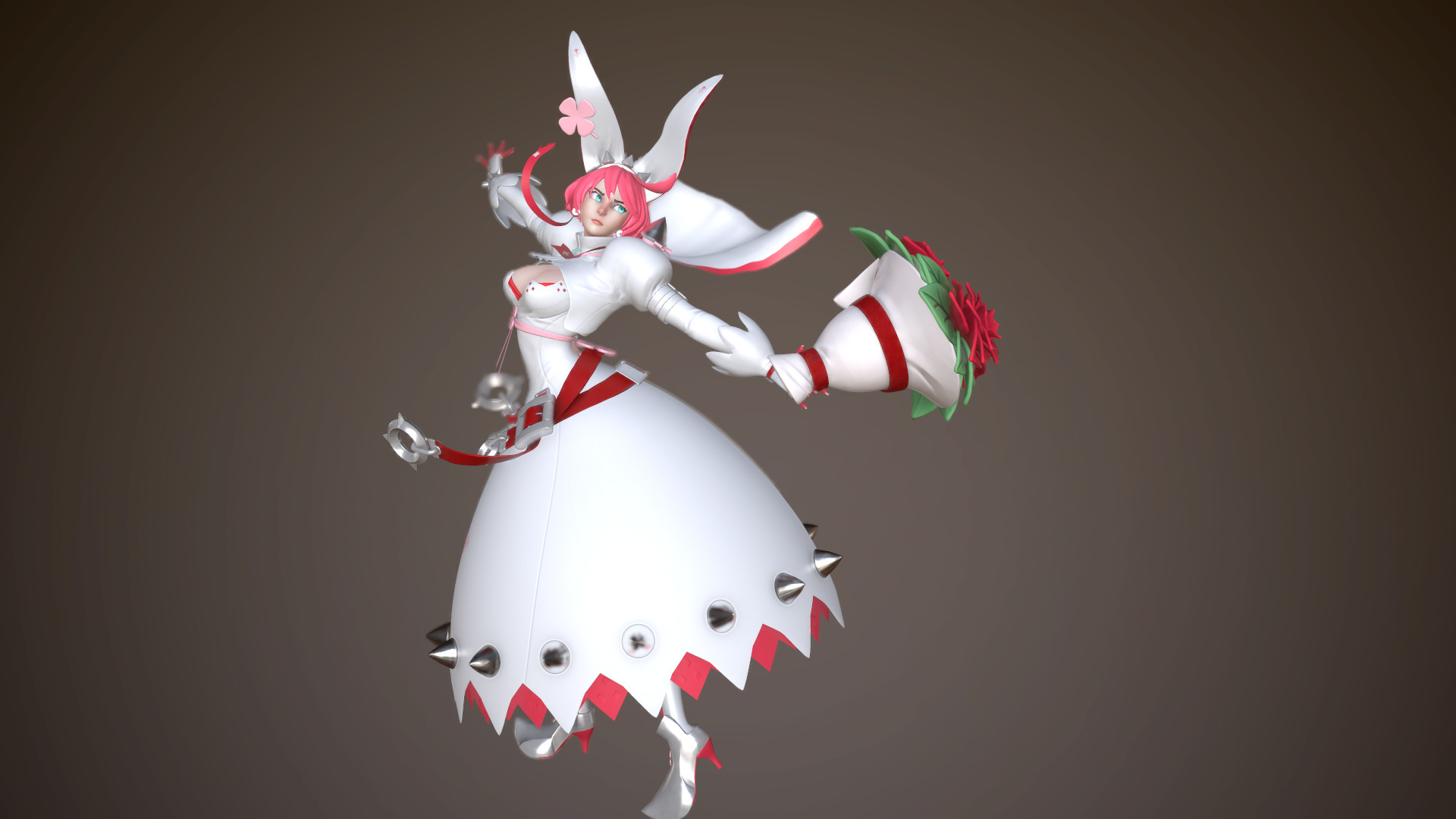 Chang Gon Ryu - Elphelt valentine - guilty gear xrd - Overwatch style