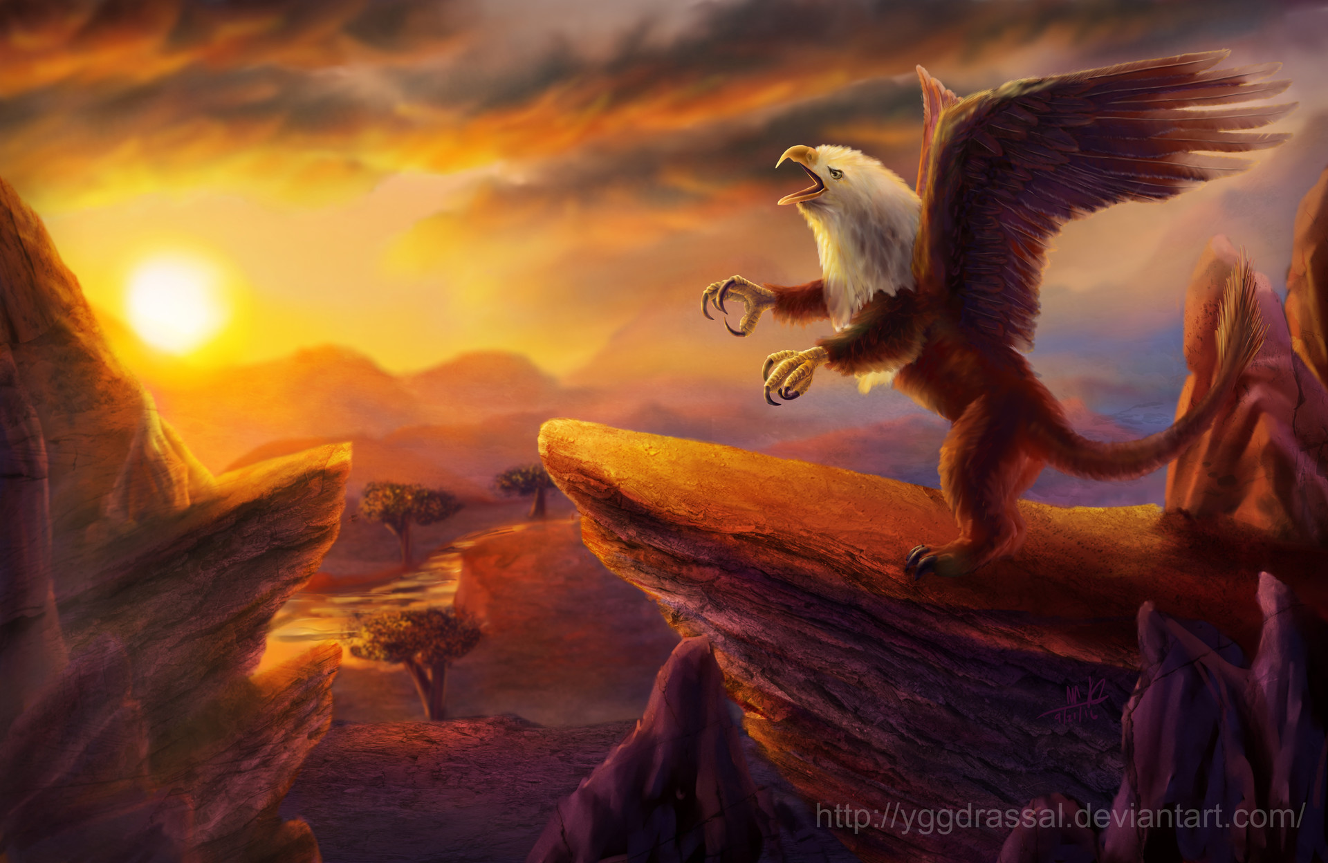 ArtStation - Morning Gryphon