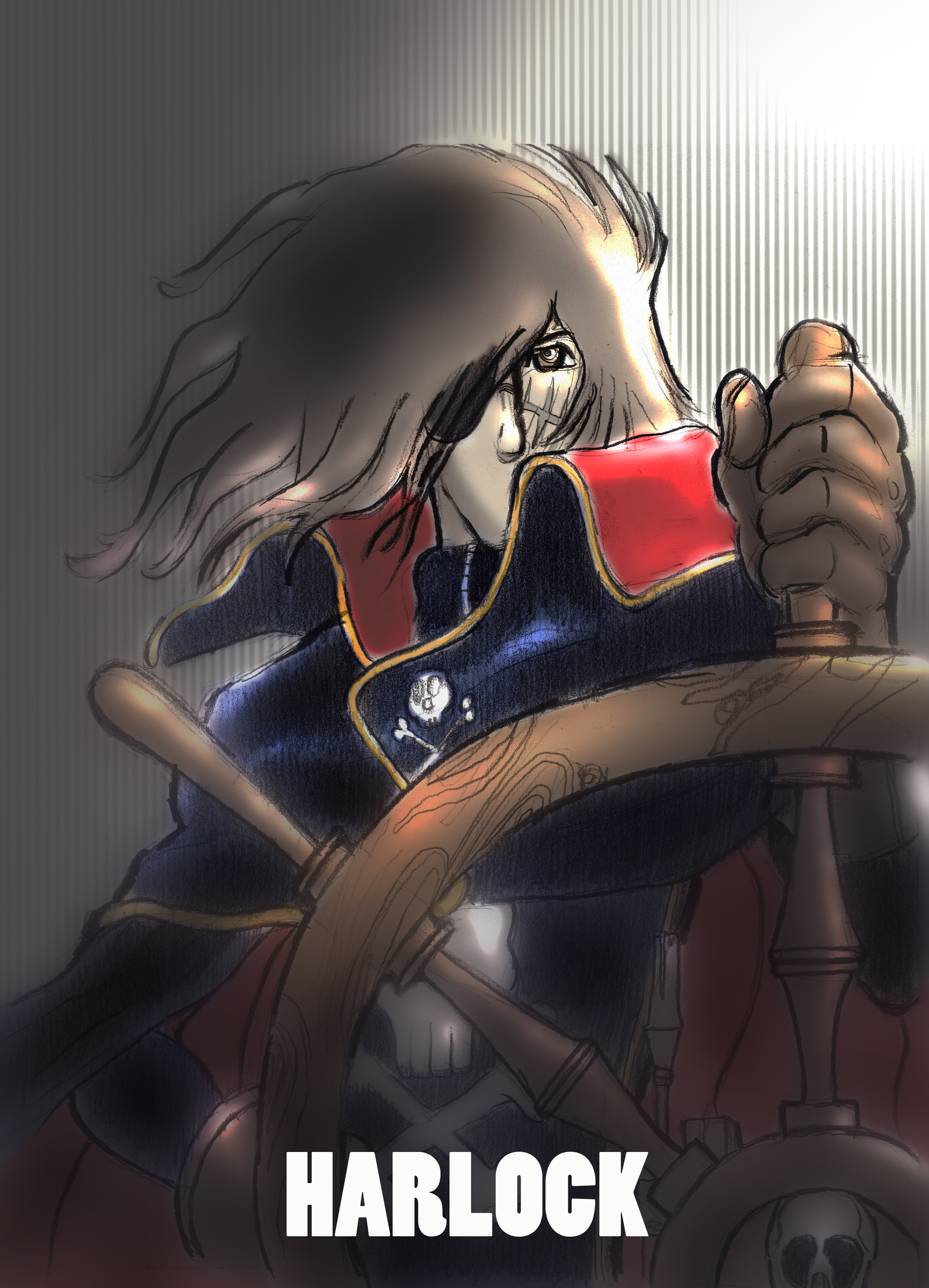 ArtStation - CAPTAIN HARLOCK