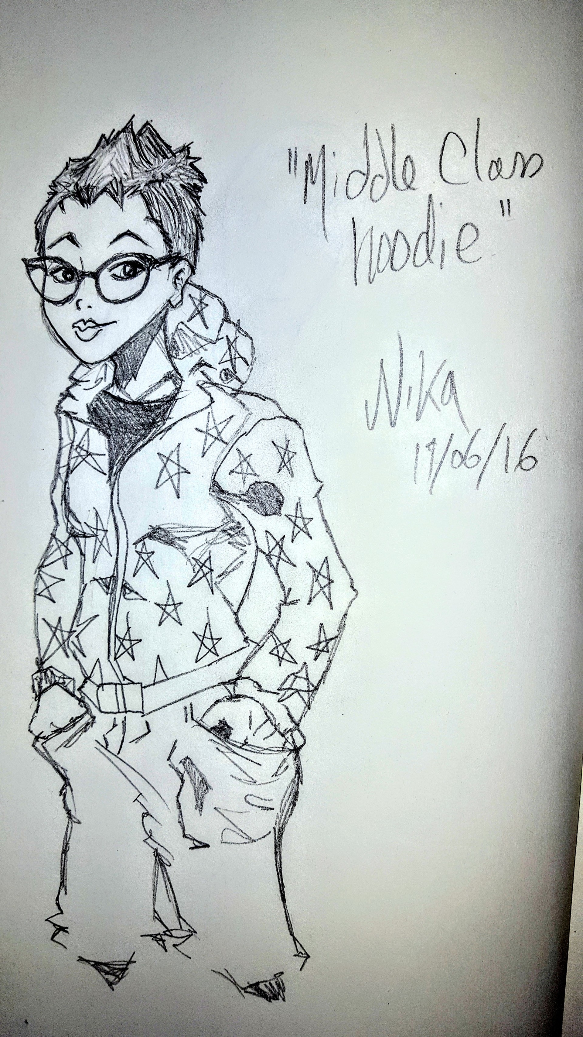 ArtStation - Middle Class Hoodie