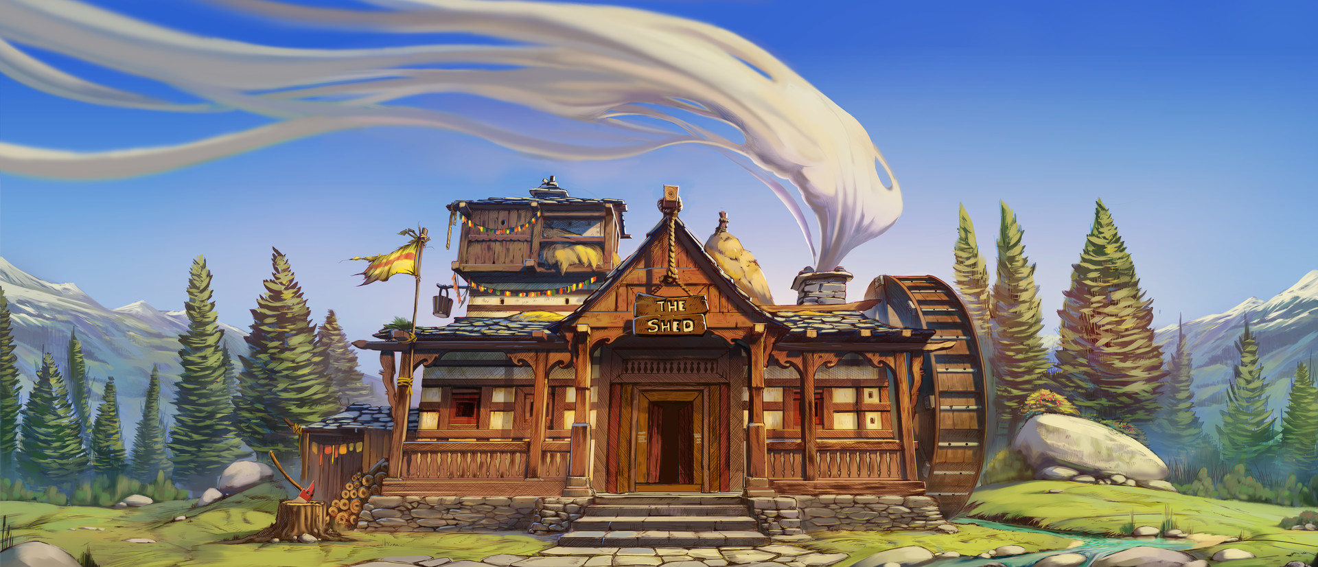 ArtStation - The Shed Workshop