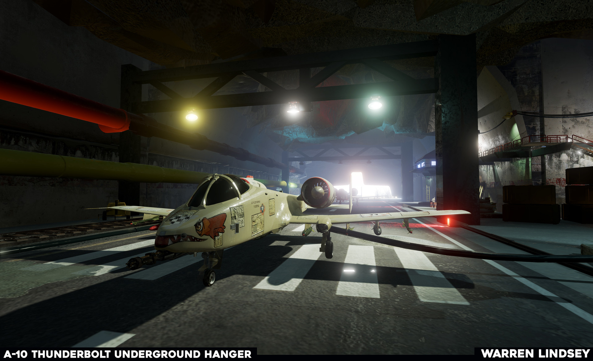 Warren Lindsey - Underground Aircraft Hanger
