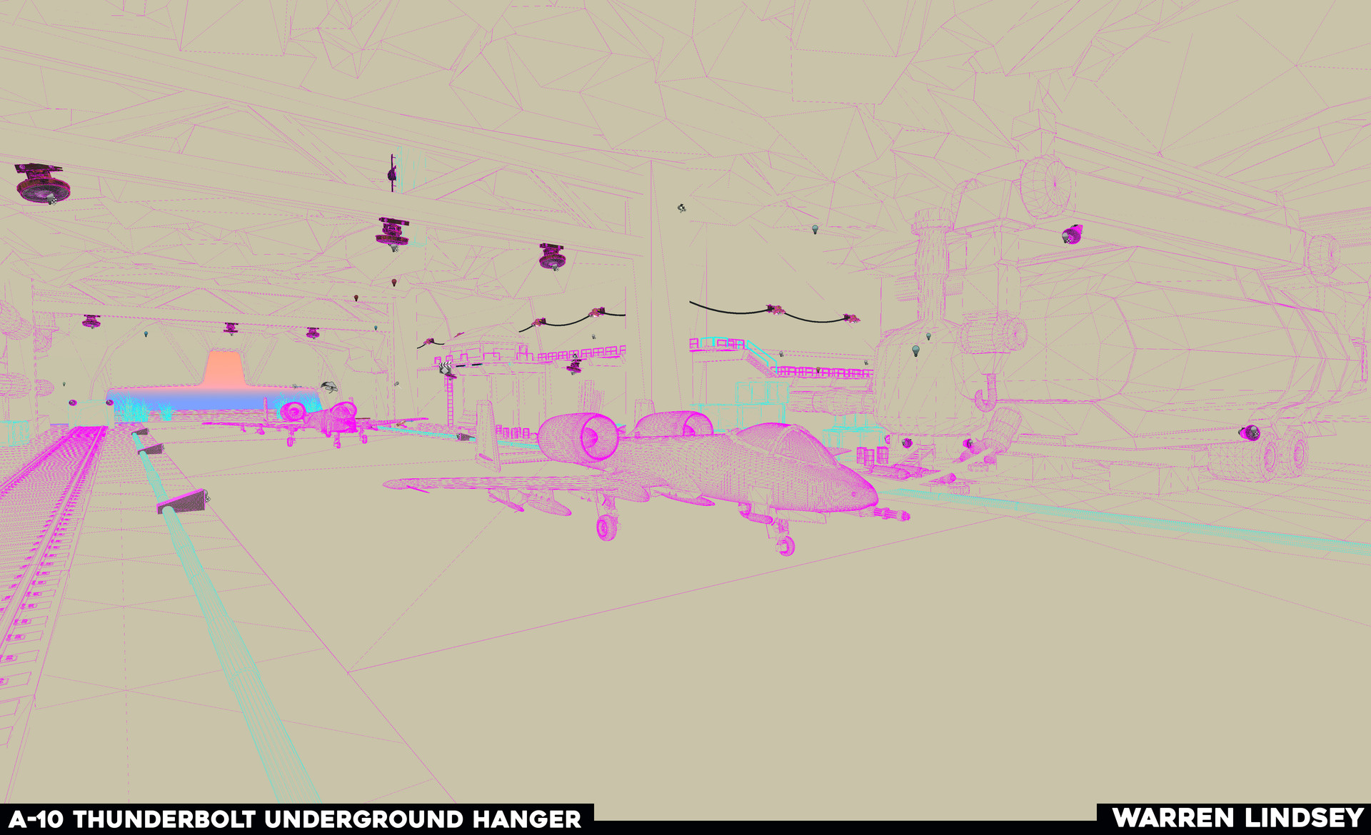 Warren Lindsey - Underground Aircraft Hanger