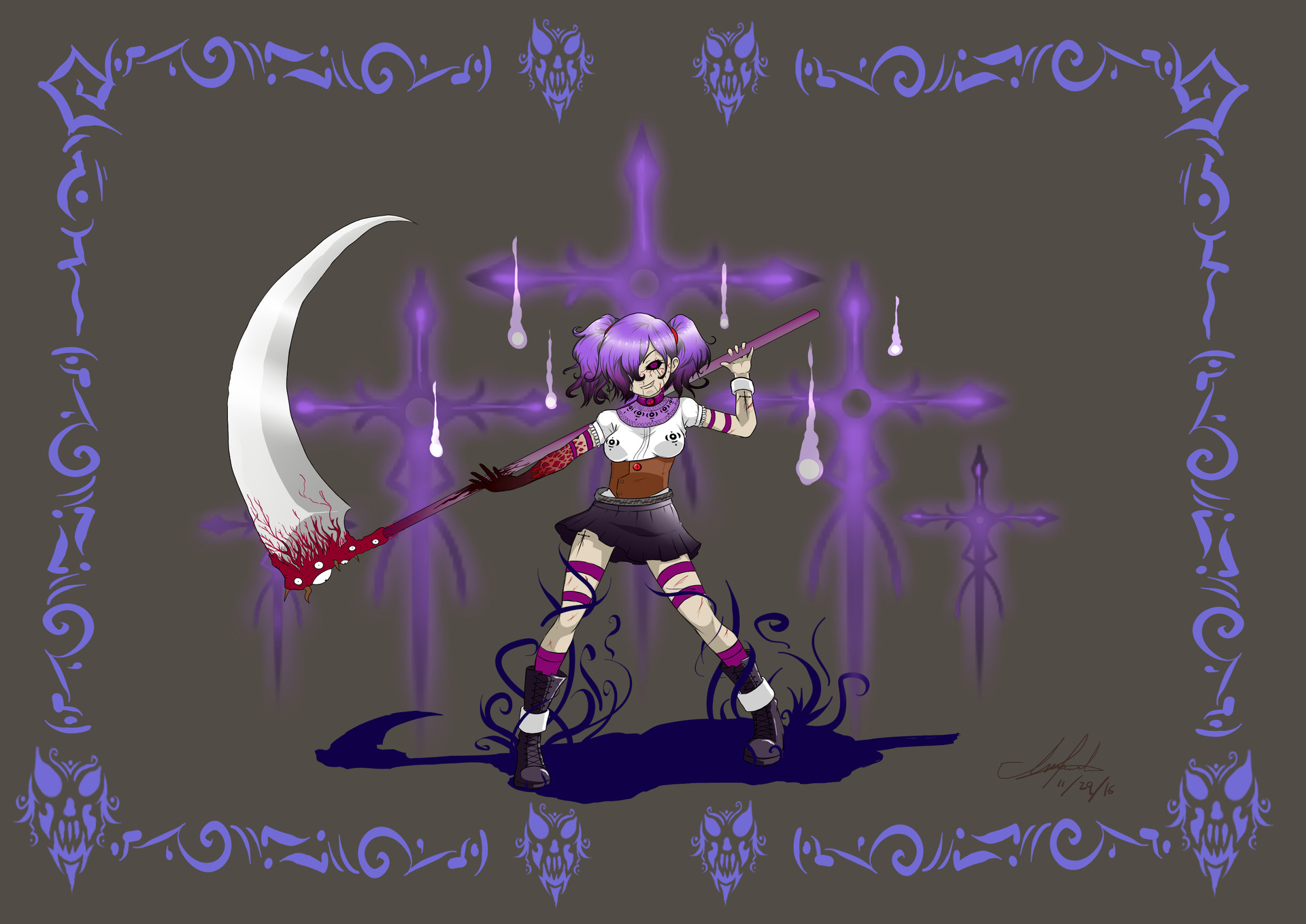ArtStation - Reaper Girl