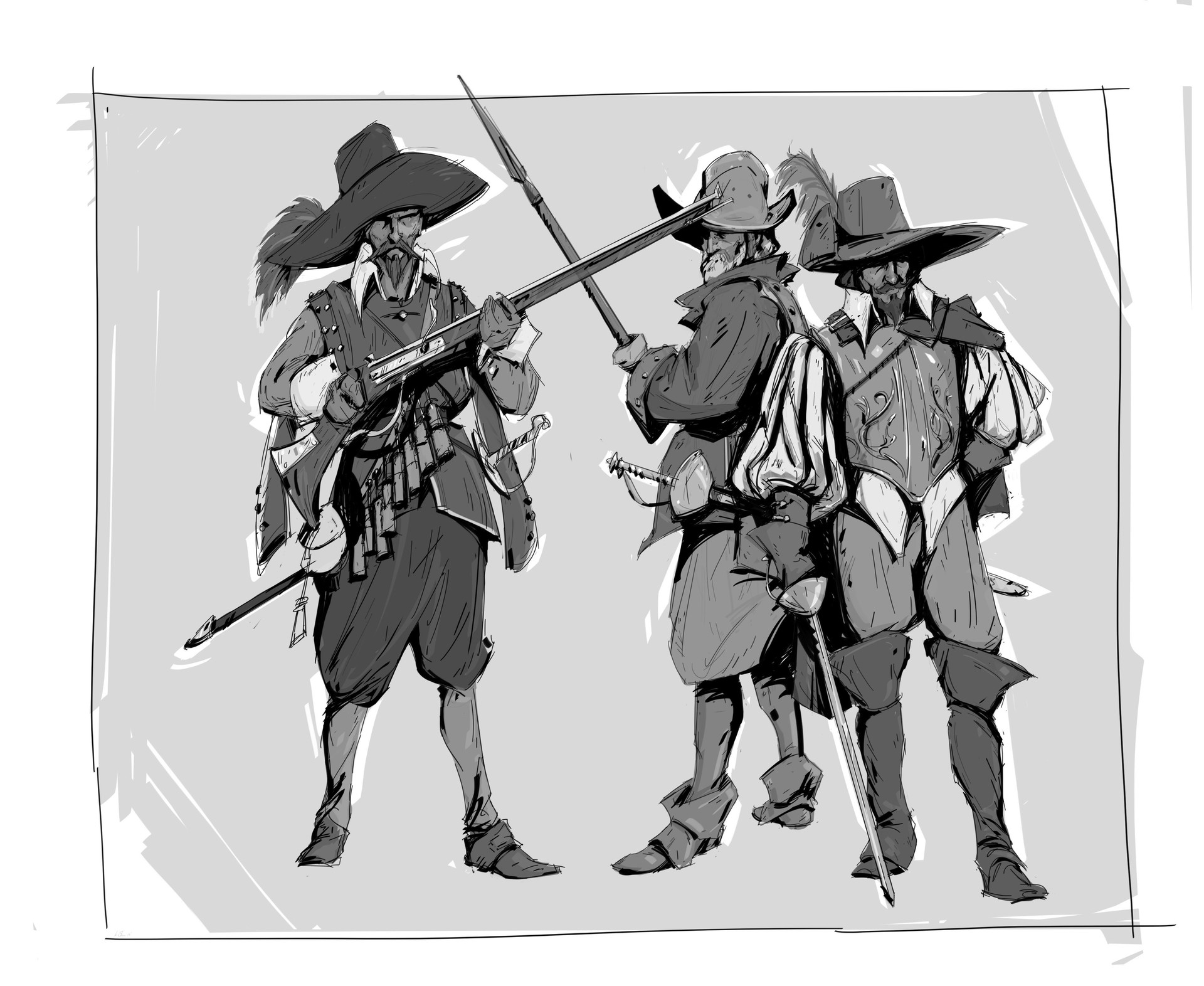 ArtStation - Spanish Conquistadors and Musketeers