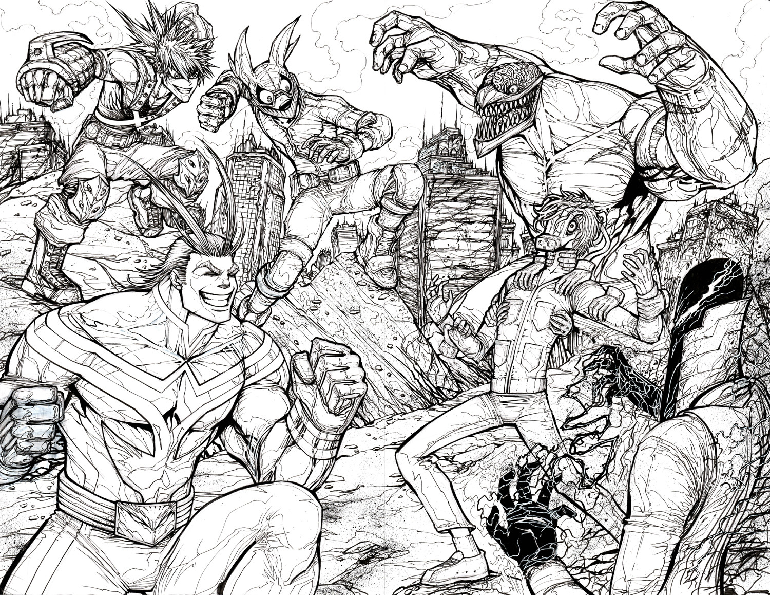 ArtStation - Boku No Hero