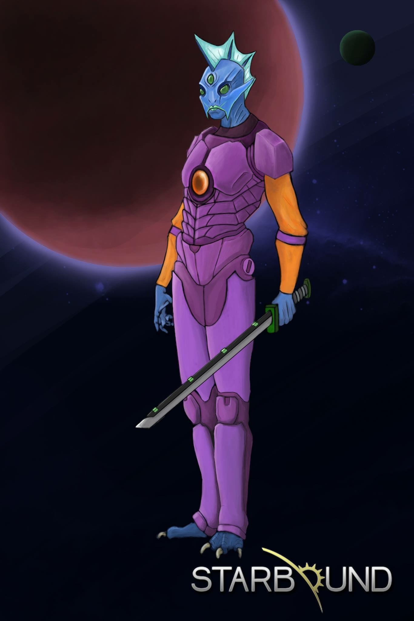ArtStation - Starbound fan art