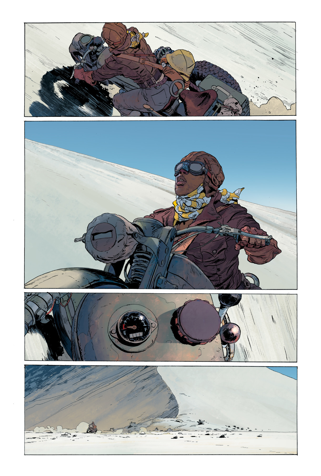 Robert Sammelin - The Wave | Comic for Broken Frontier | 2015