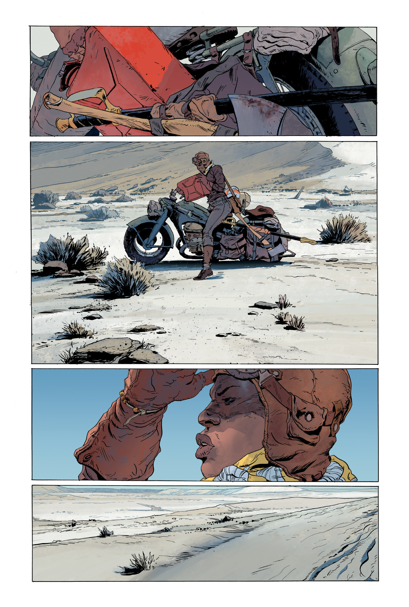 Robert Sammelin - The Wave | Comic for Broken Frontier | 2015