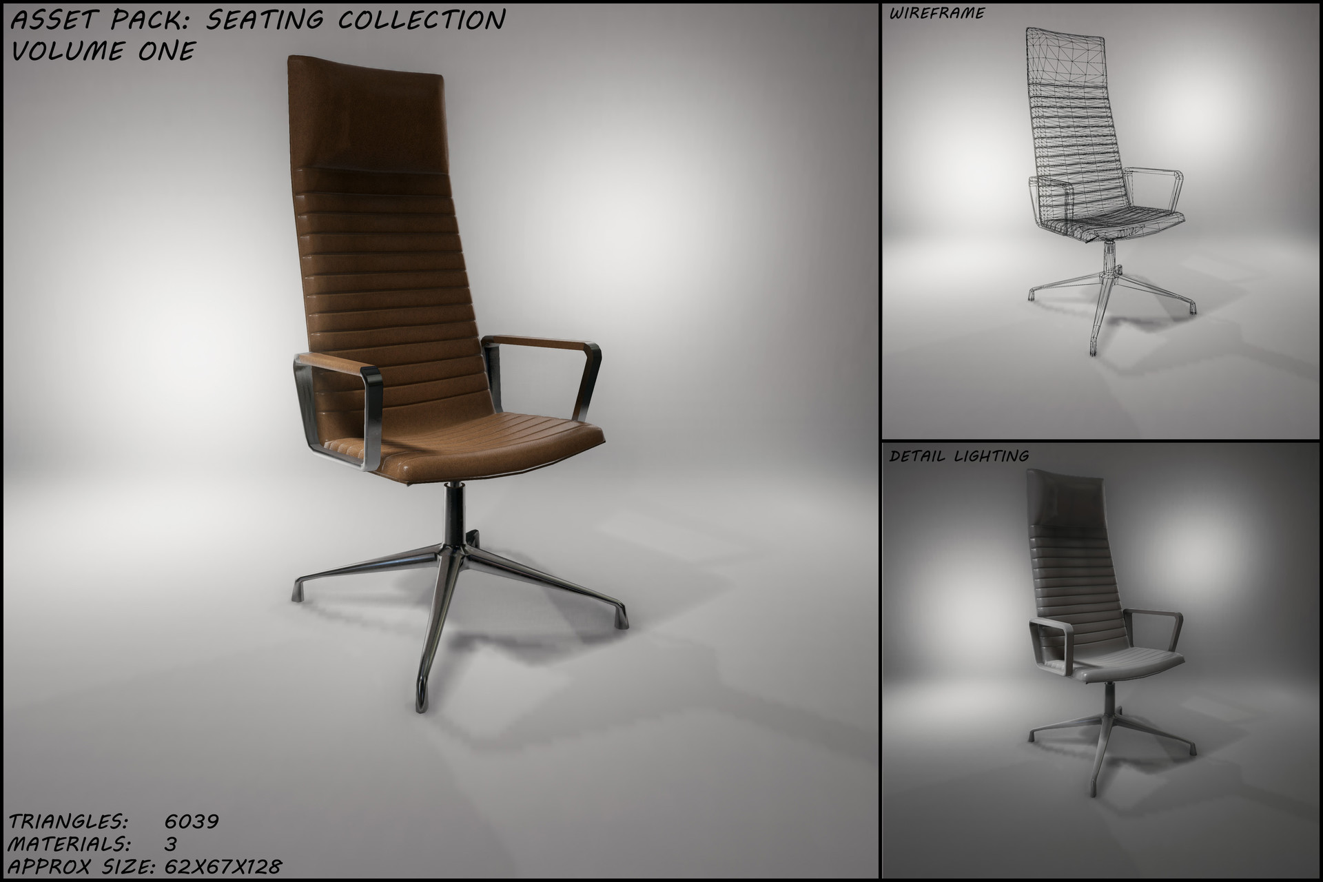 Jamie Murphy - Asset Pack Seating Collection Volume One