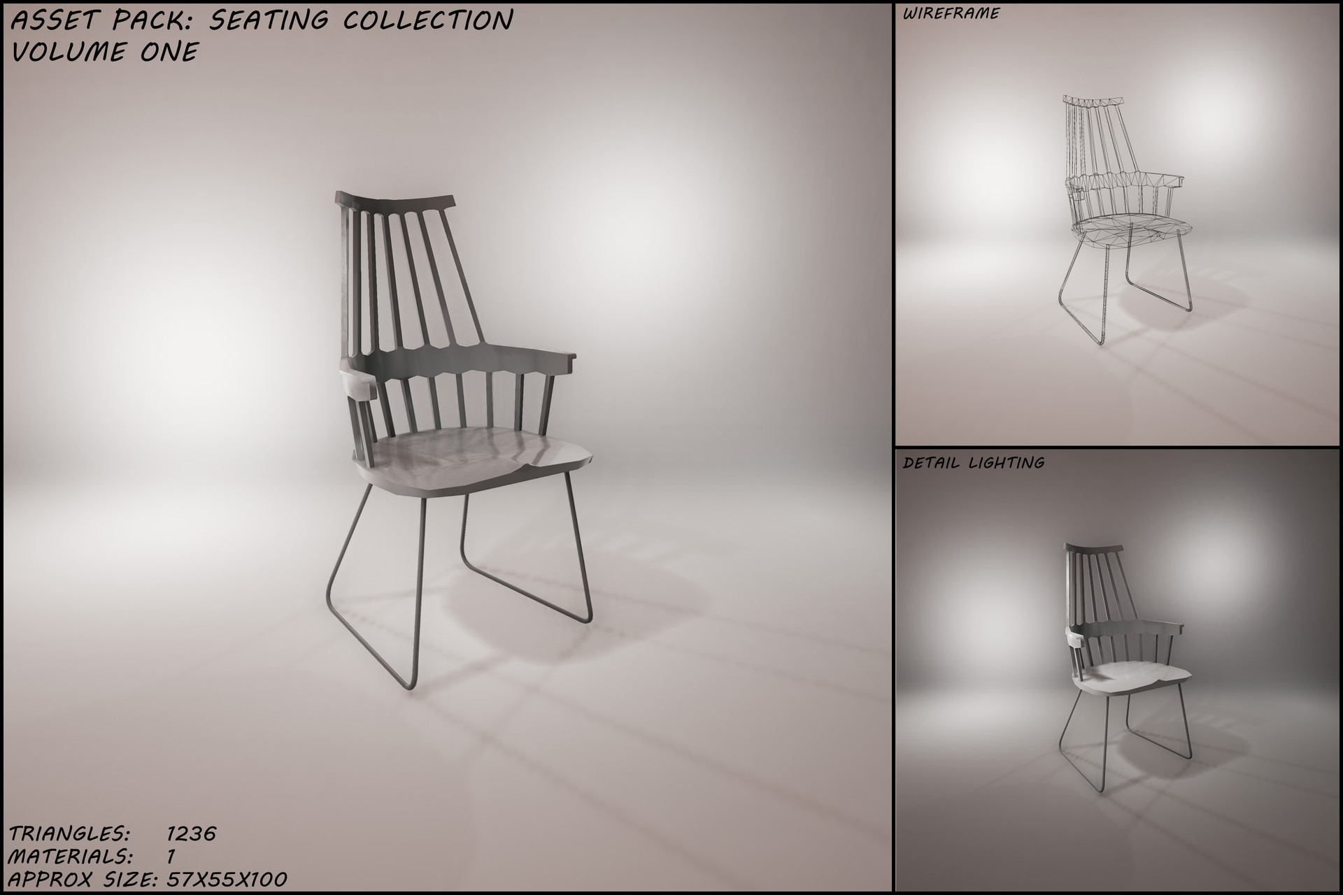 Jamie Murphy - Asset Pack Seating Collection Volume One