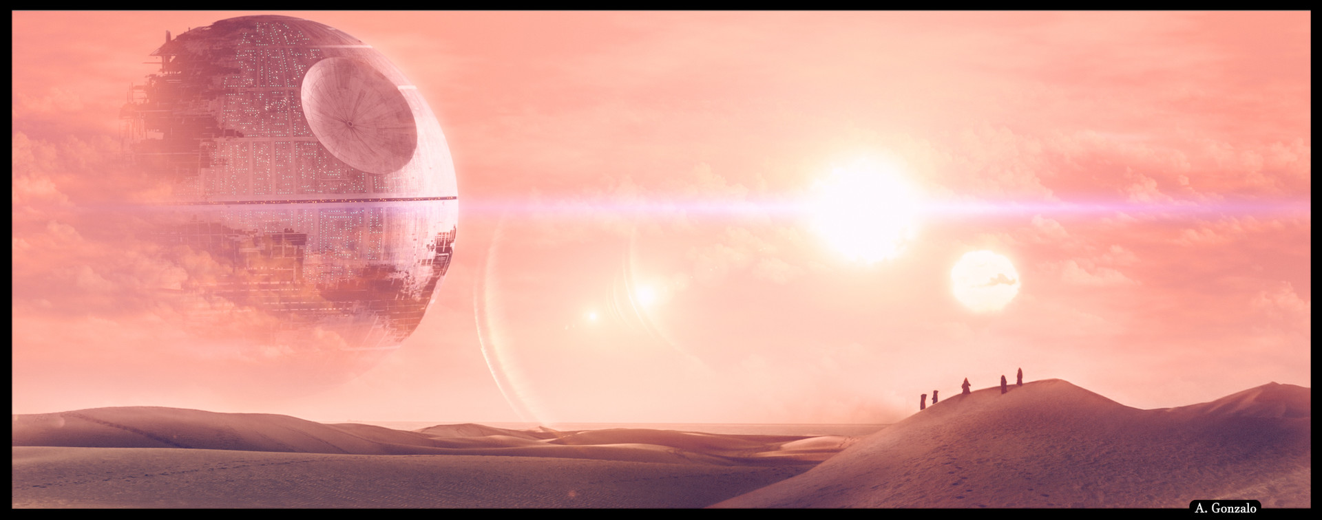 ArtStation - Death Star at Tatooine