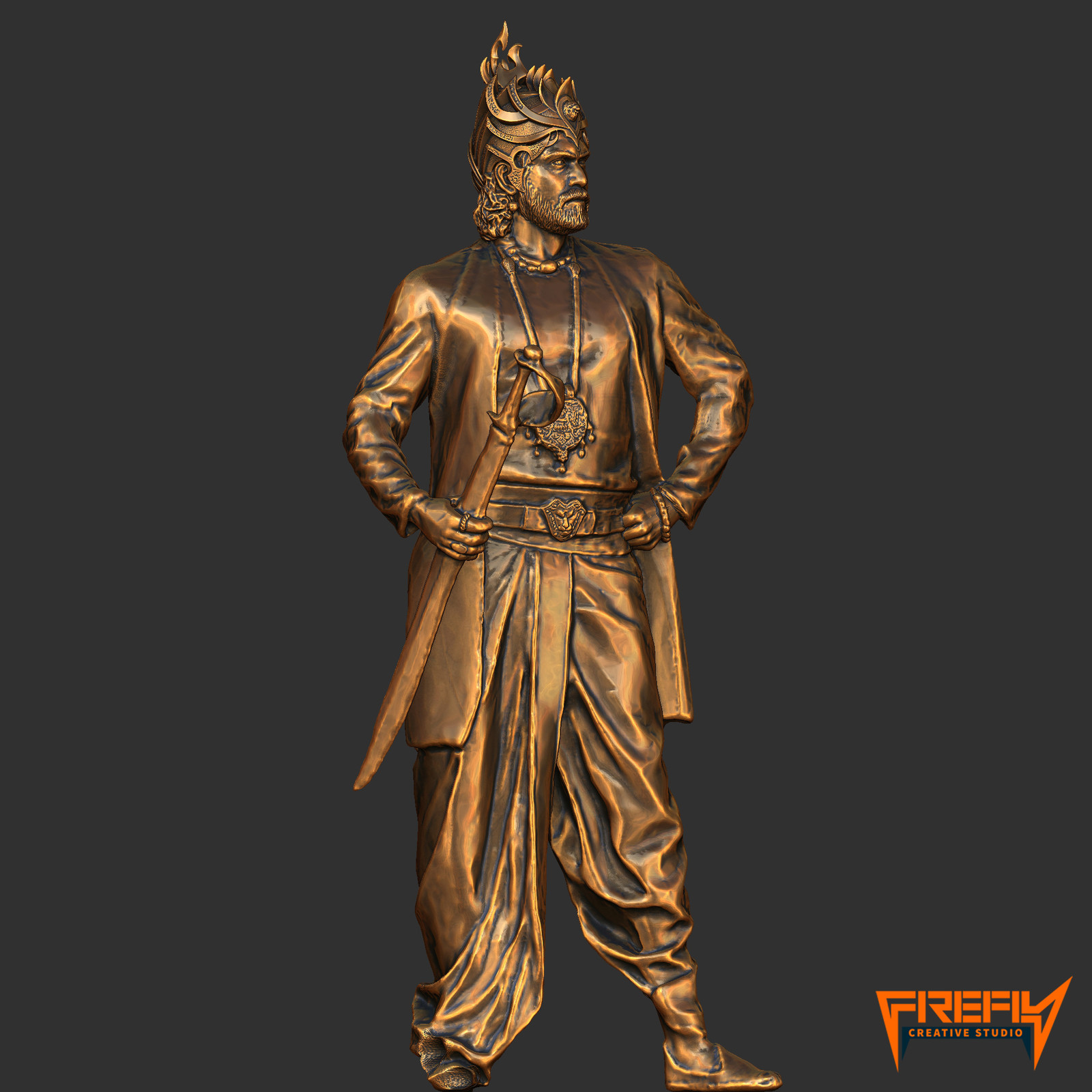 Jayadeep Chandran - Rana Statue-BAHUBALI