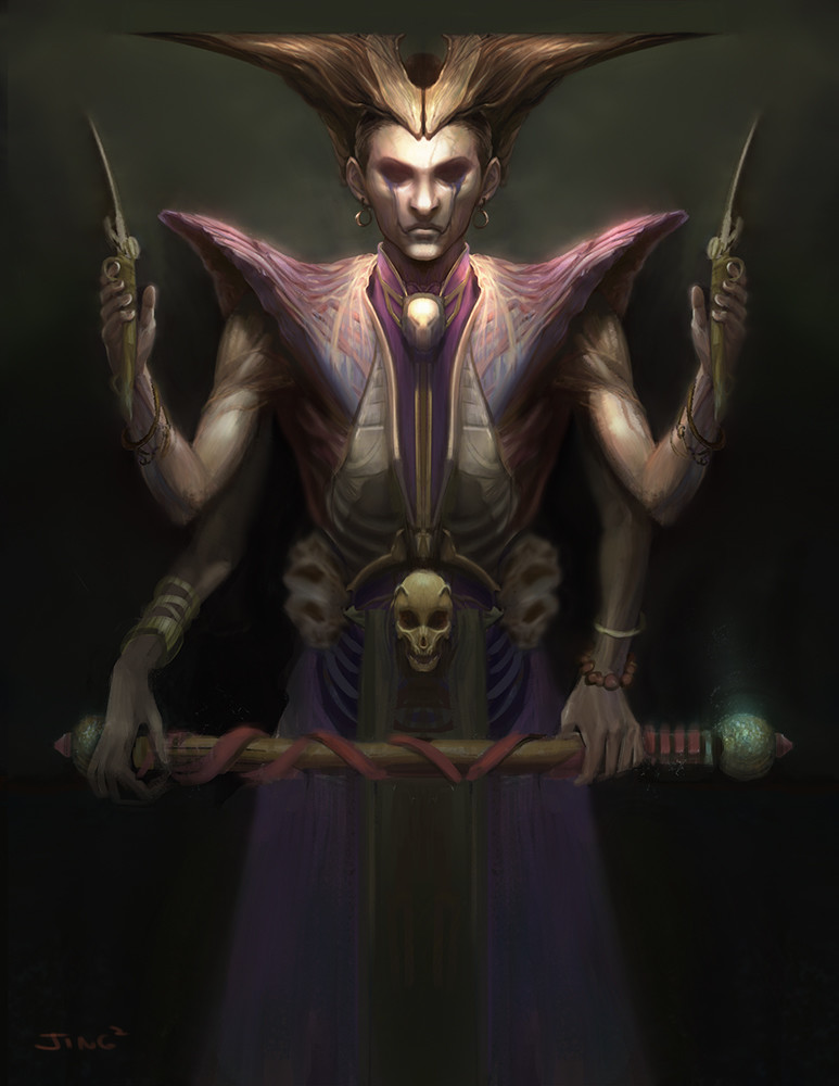 ArtStation - Thesis Character- Demigod #1