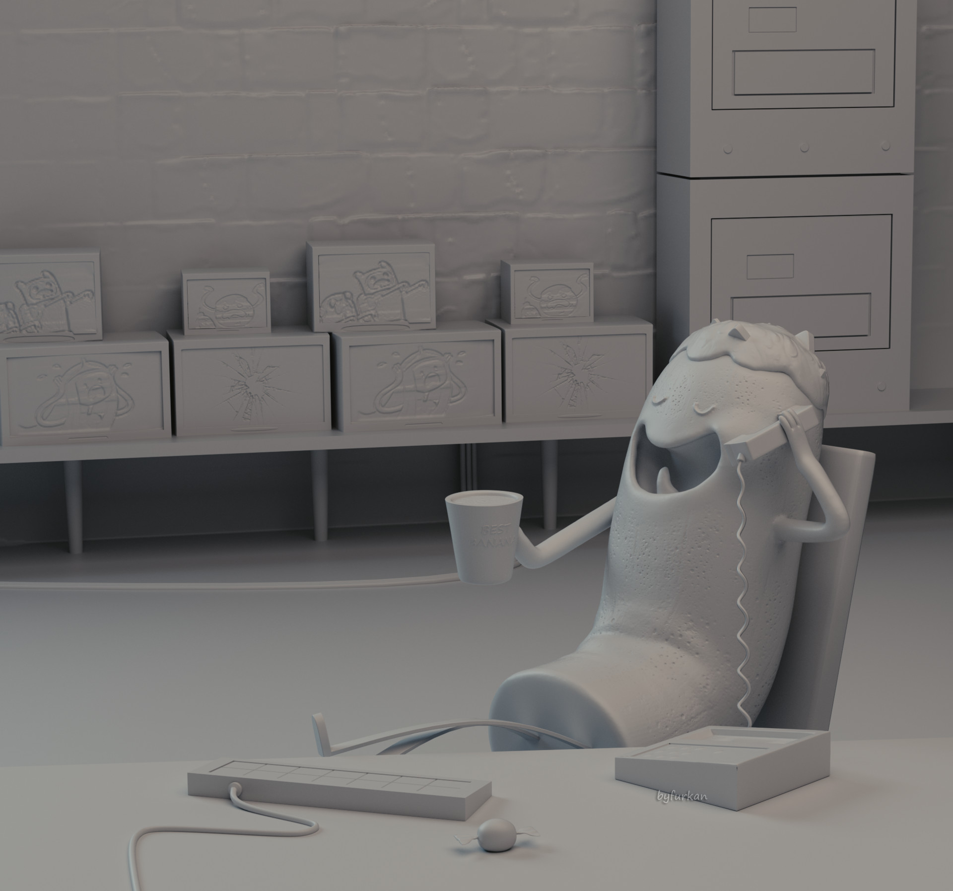 ArtStation - Adventure Time Banana Guard