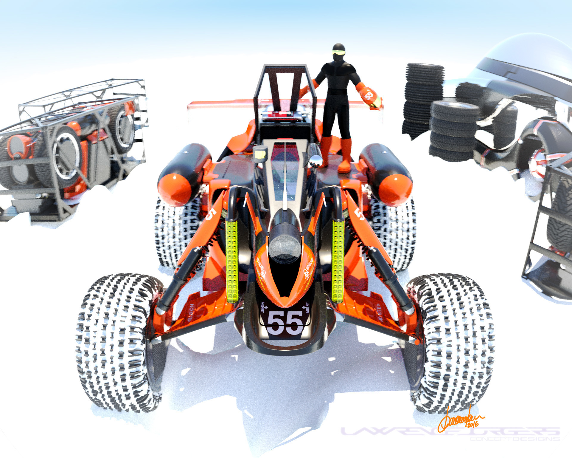 ArtStation - SnowRacer3