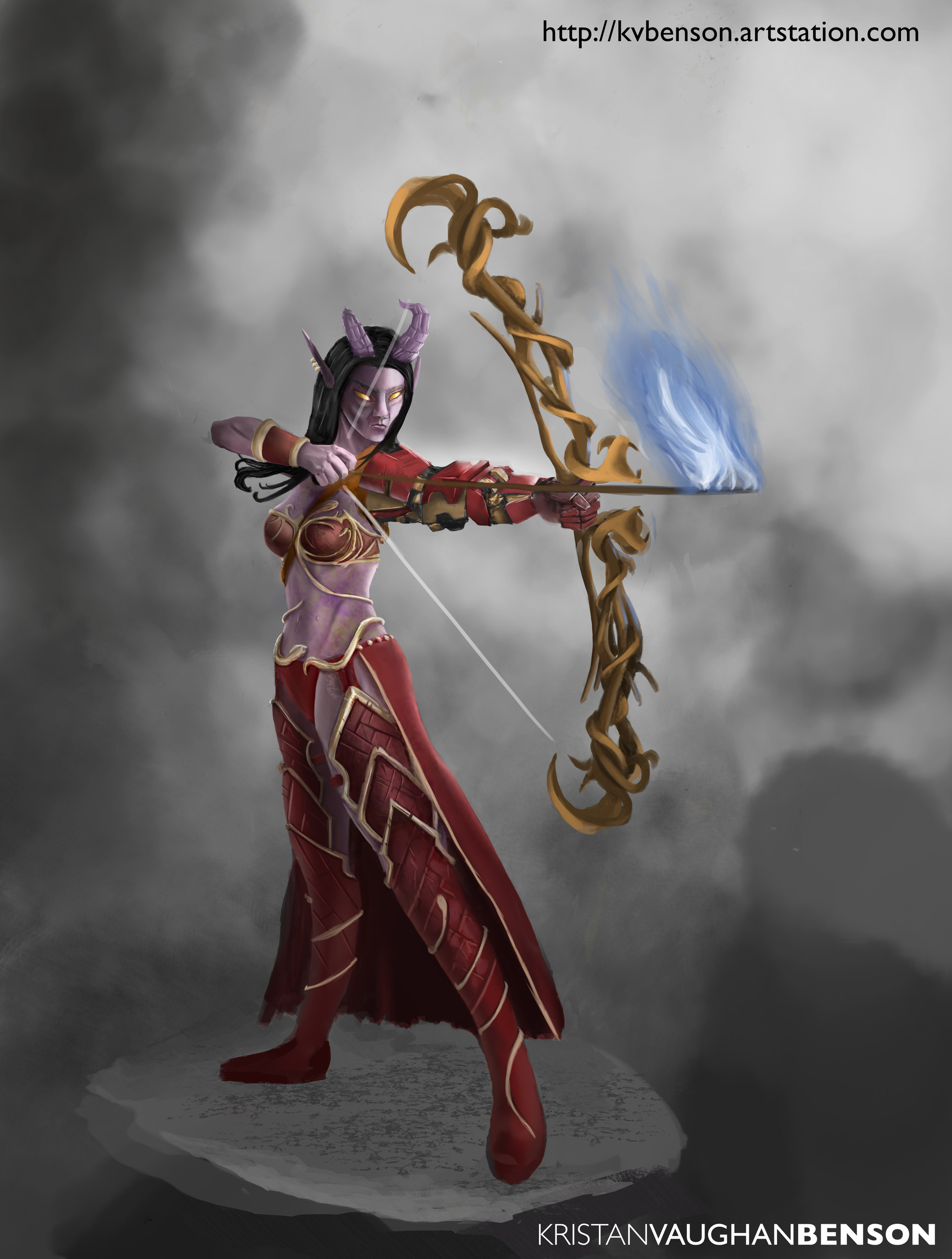 ArtStation - Demonic Archer