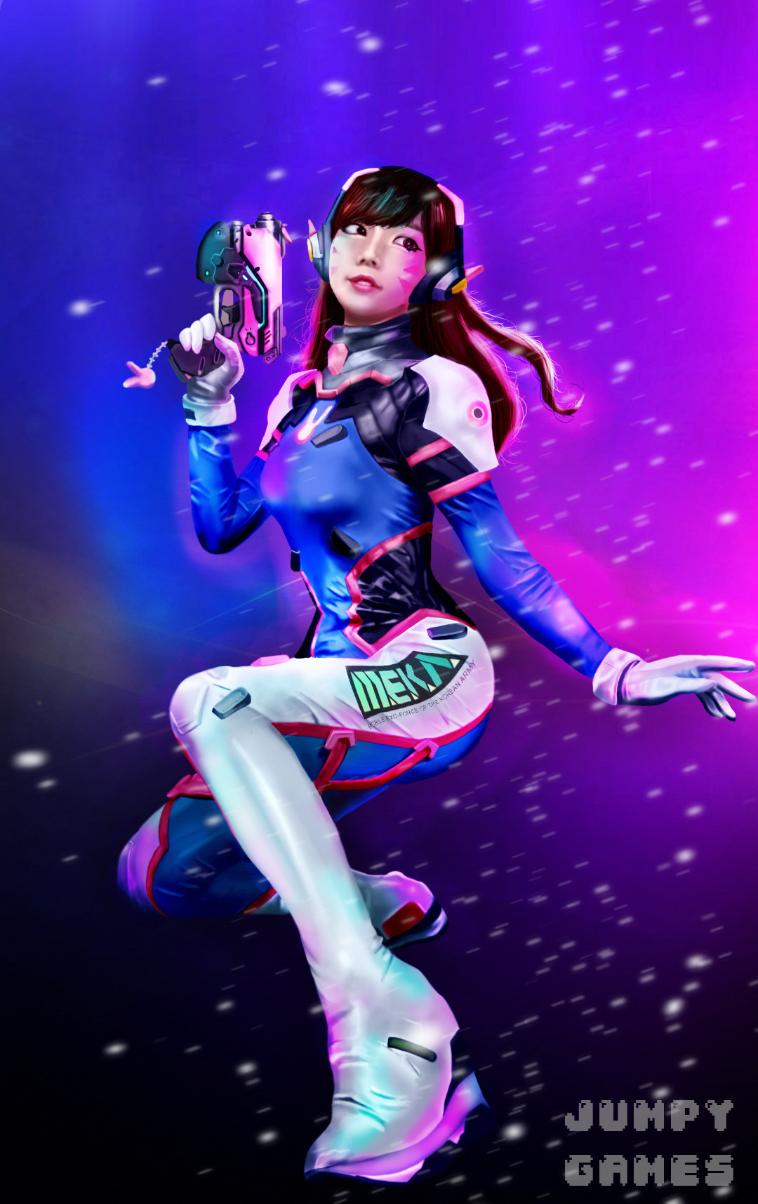 ArtStation - D.va fan art