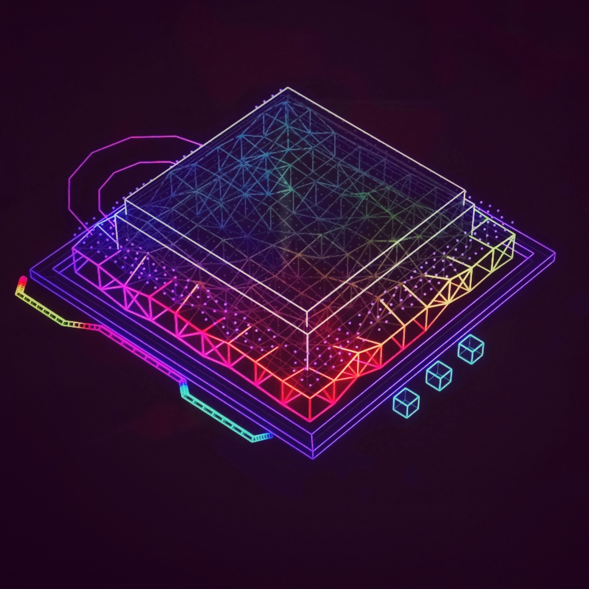 ArtStation - Rainbow Hologram