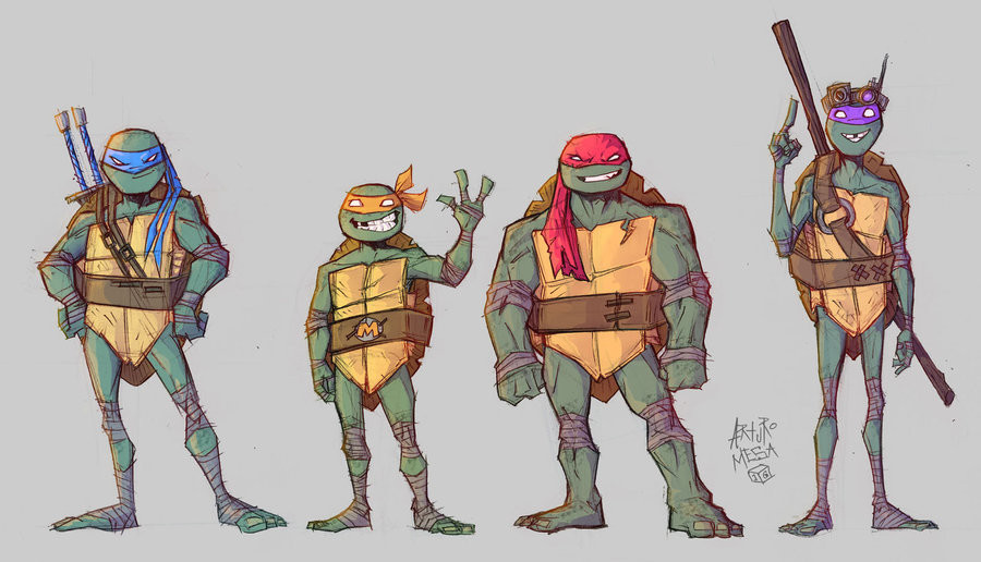 ArtStation - TMNT