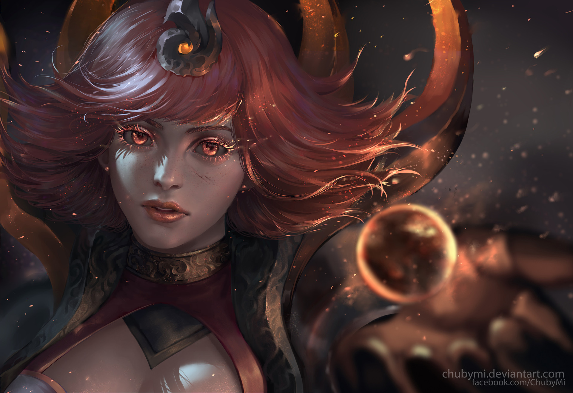 ArtStation - Lux - Fire Element