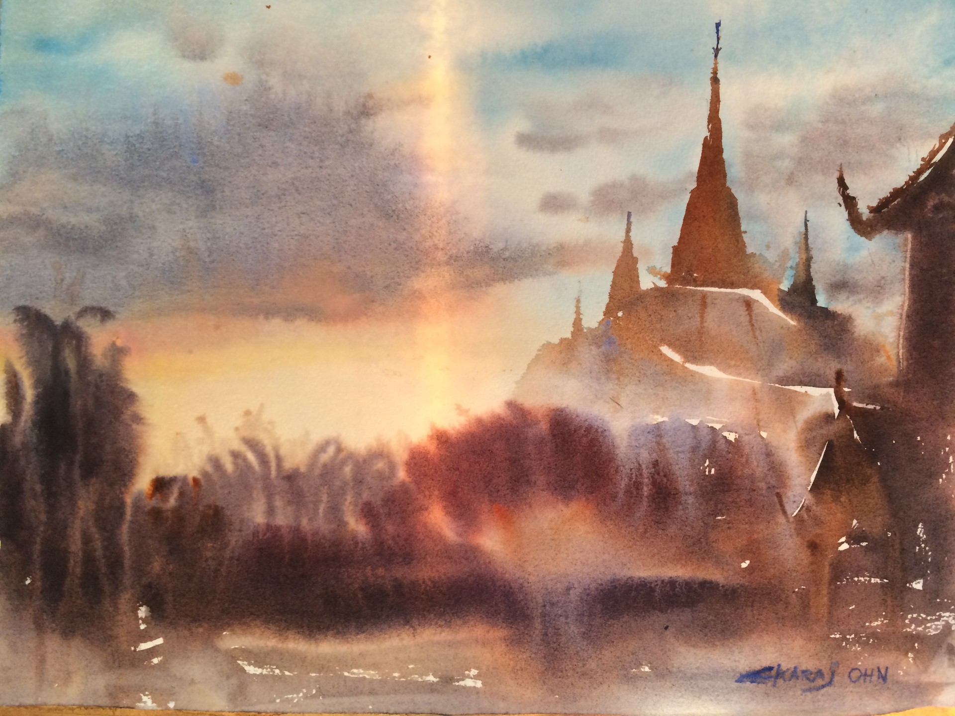 ArtStation - My traditional watercolor works